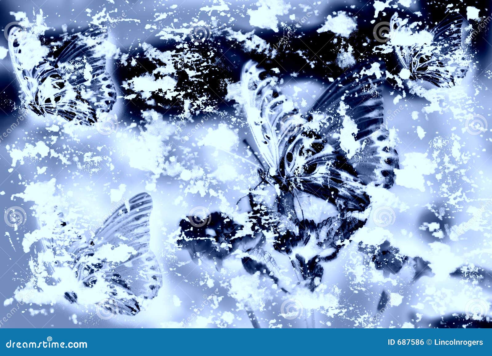 Butterfly Grunge - Background Stock Illustration - Illustration of ...