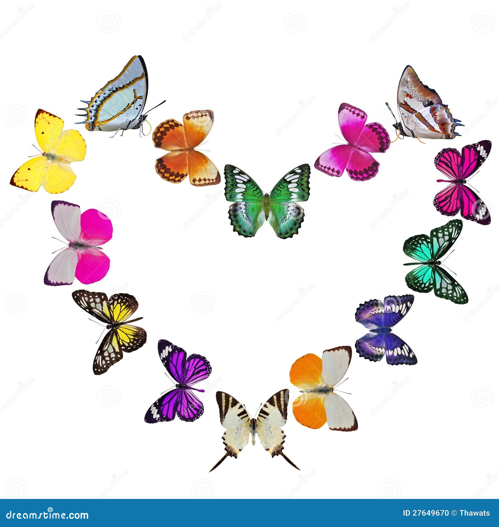 Butterfly Heart Pattern Royalty-Free Stock Photo | CartoonDealer.com ...