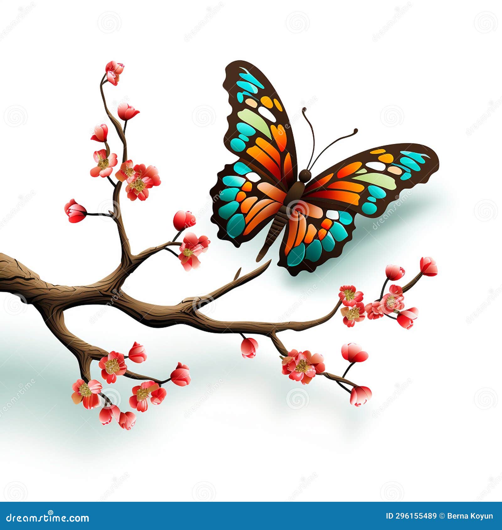 Butterfly hope stock illustration. Illustration of wallpaper - 296155489