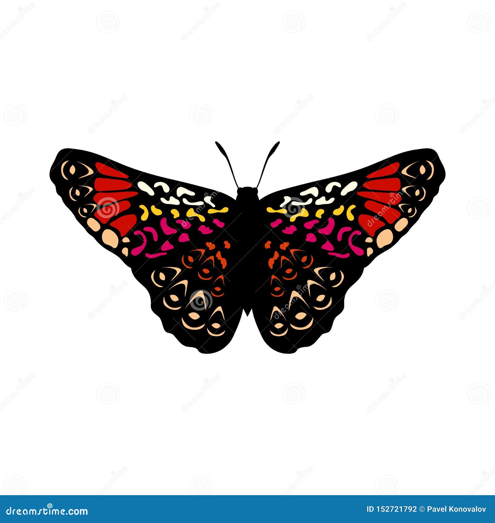 Butterfly Icon stock vector. Illustration of holiday - 152721792