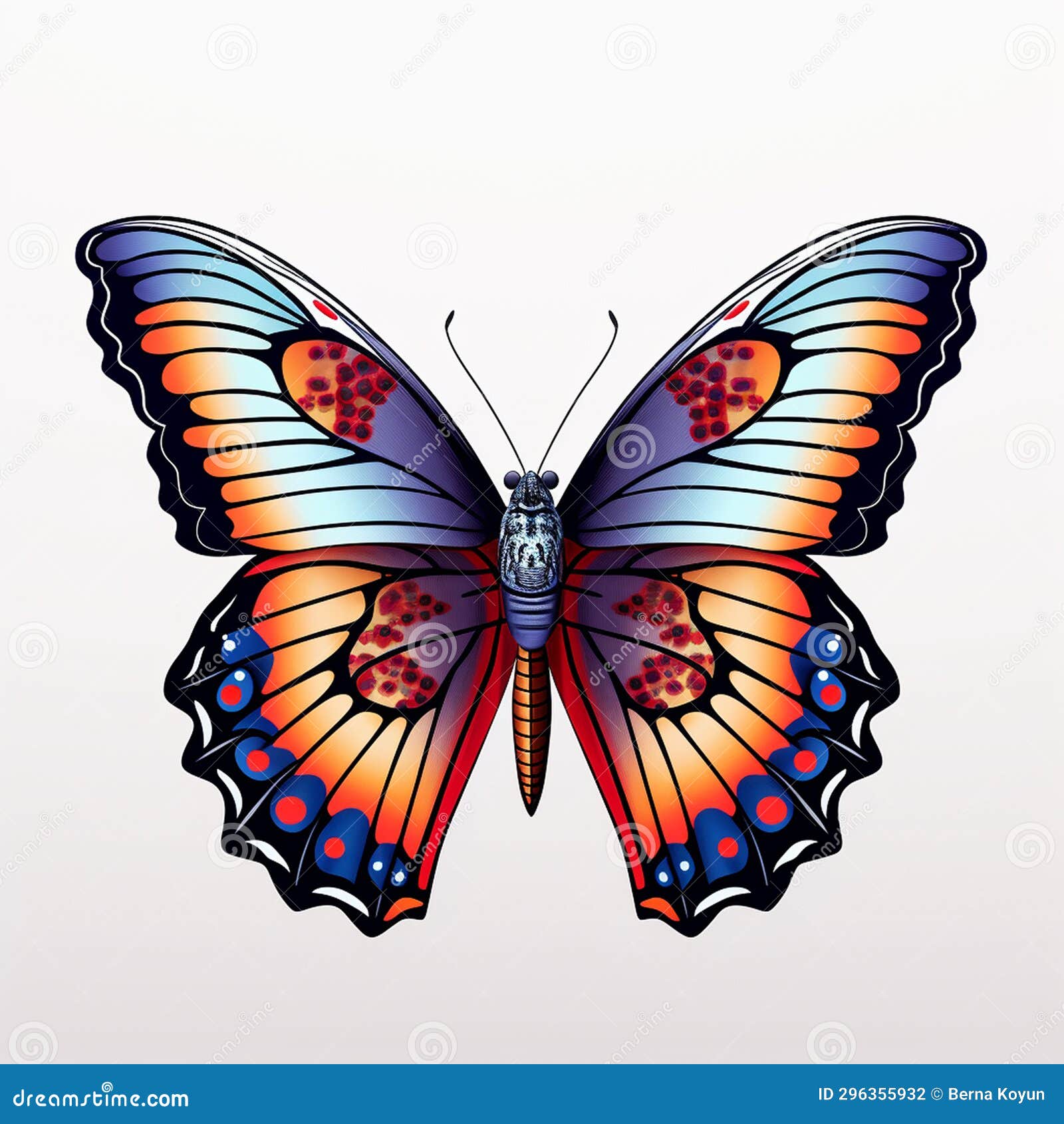 Butterfly Inspiration a Source of Motivation and Creativity Stock ...