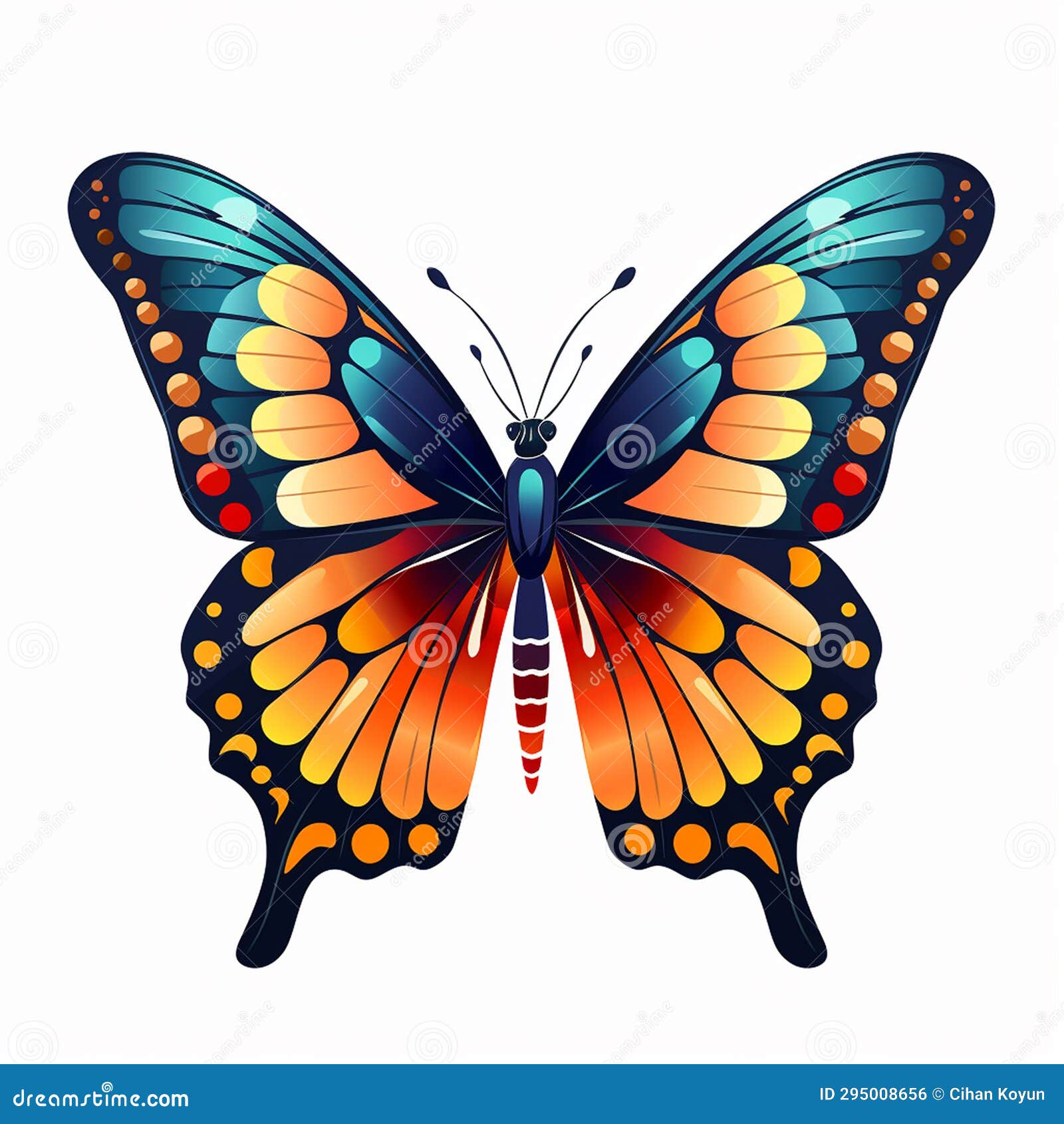 A Butterfly in Its Final Stages of Metamorphosis Its Wings Slowly ...