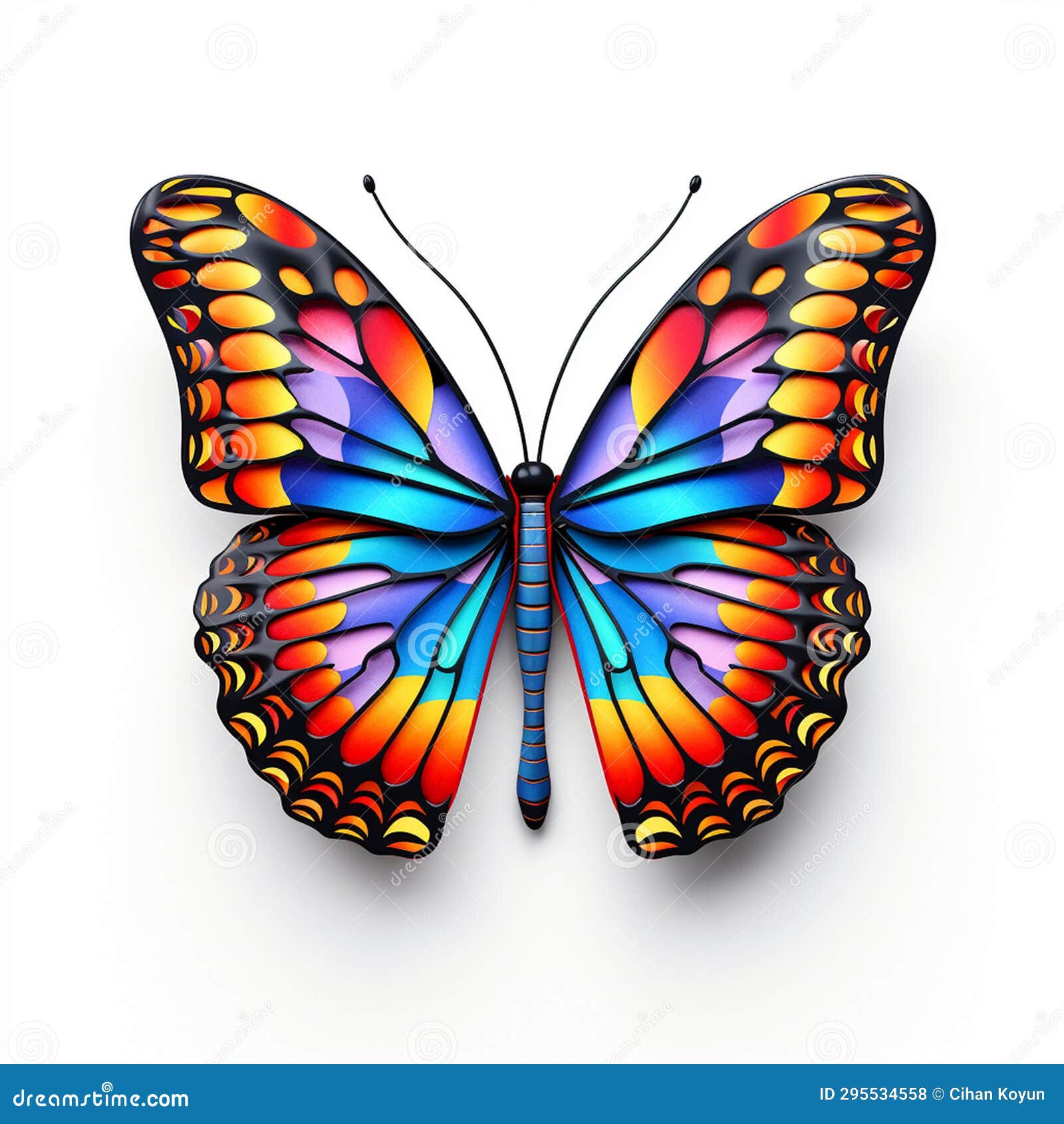 Butterfly Life Cycle a Journey of Transformation Stock Illustration ...