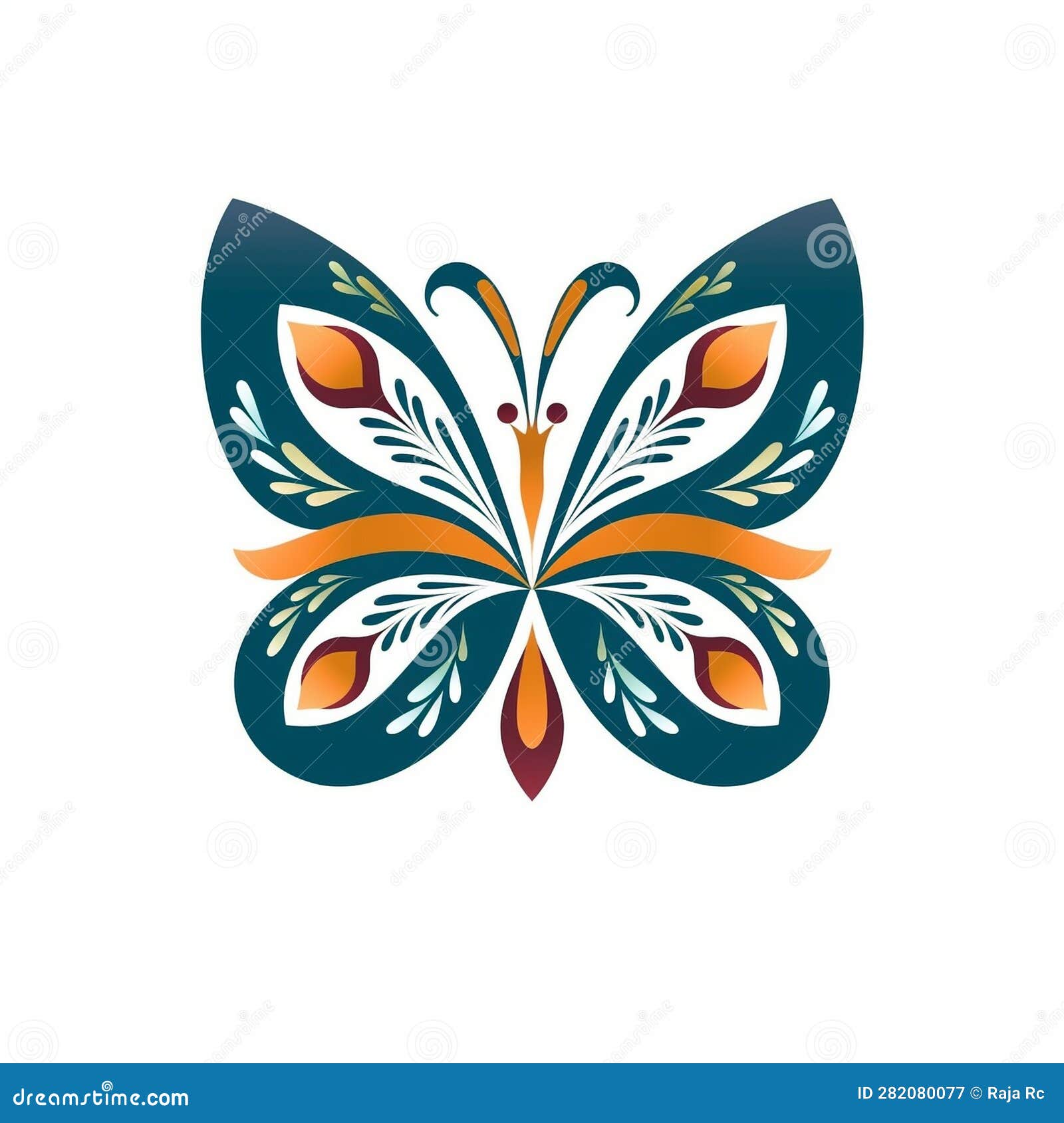 Butterfly logo stock illustration. Illustration of grace - 282080077