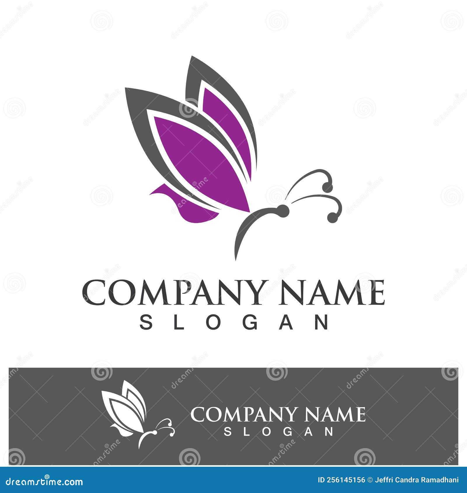 Butterfly Logo Template Icon Design Stock Vector - Illustration of ...