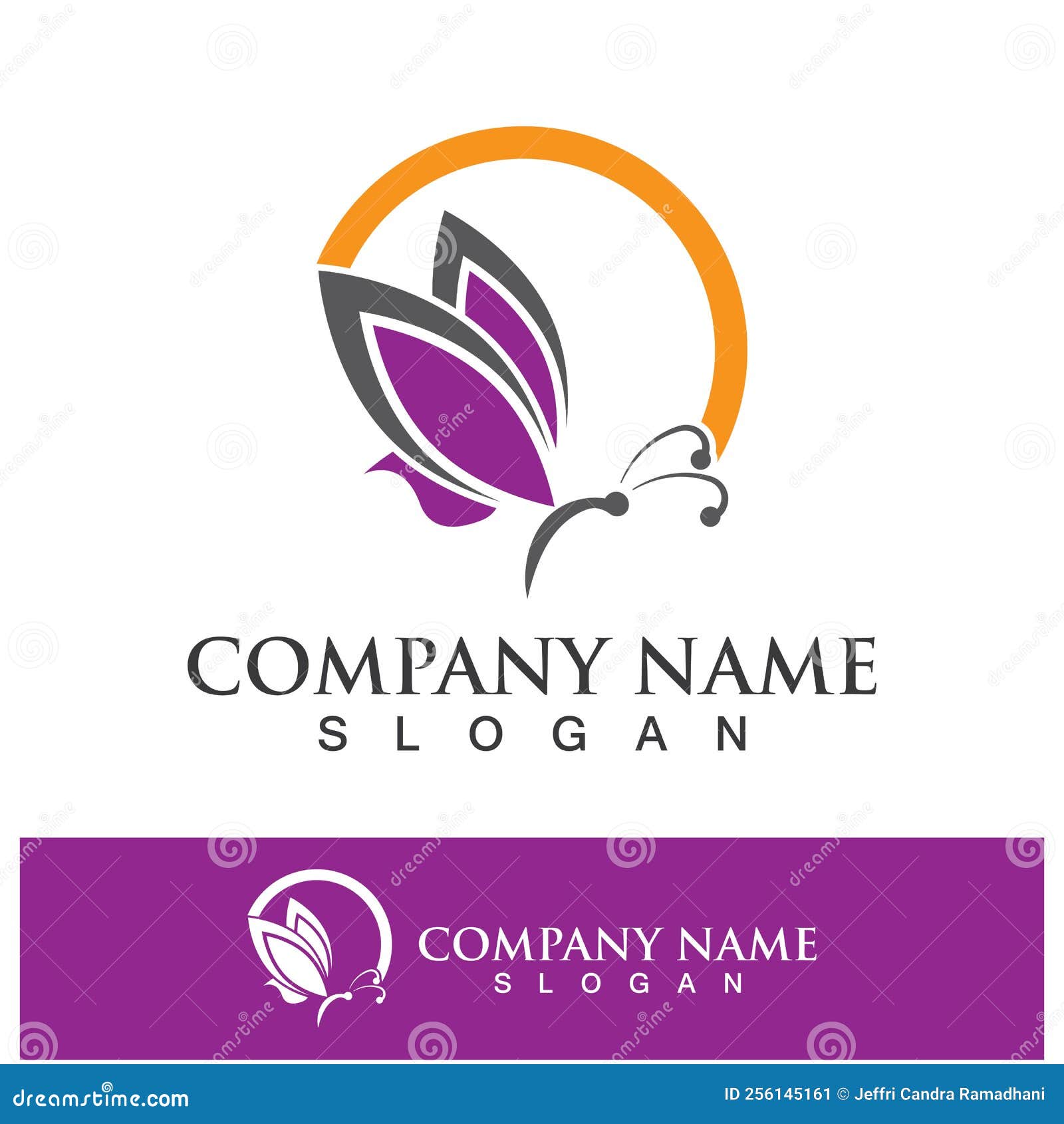 Butterfly Logo Template Icon Design Stock Vector - Illustration of ...