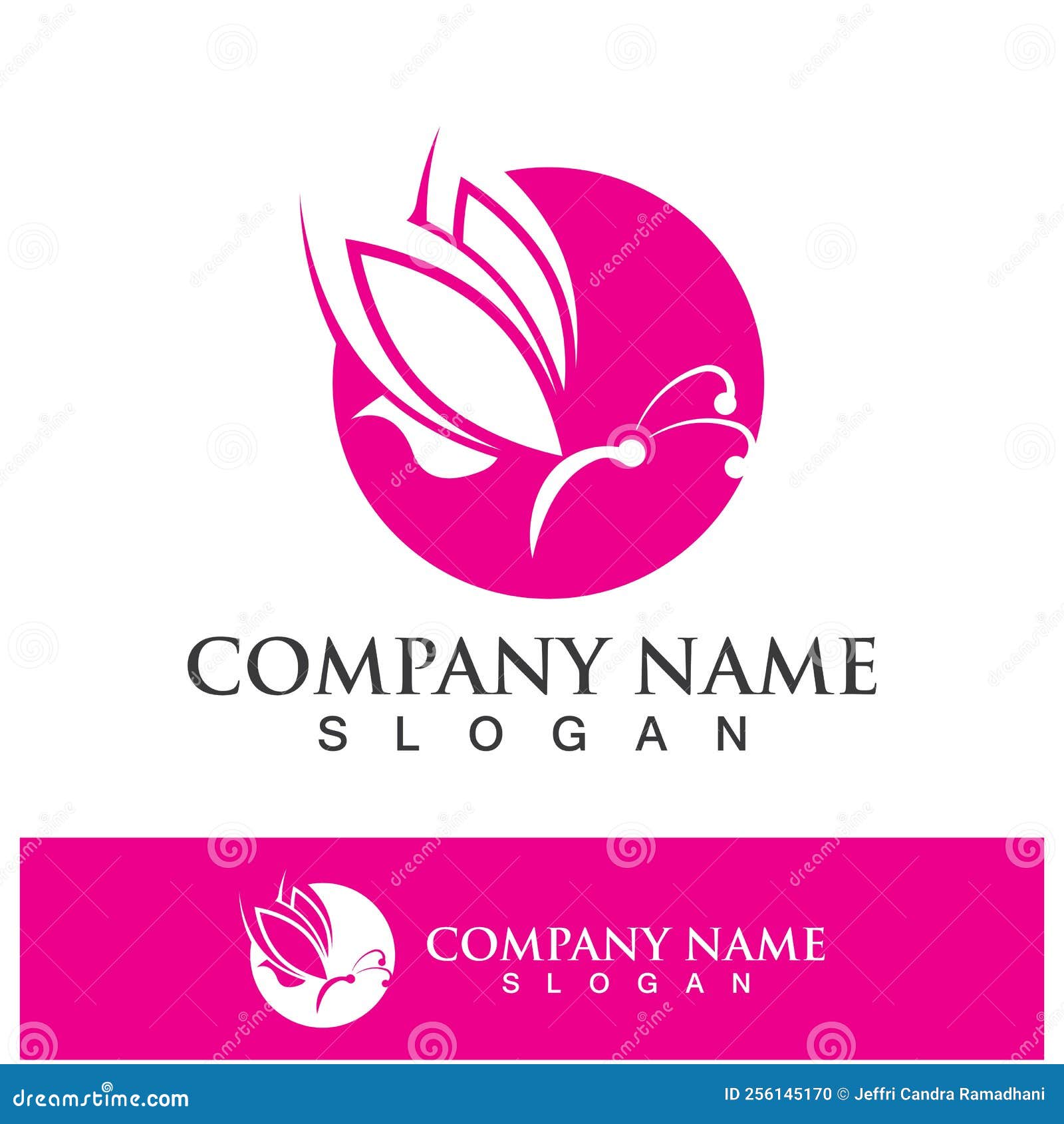 Butterfly Logo Template Icon Design Stock Vector - Illustration of ...