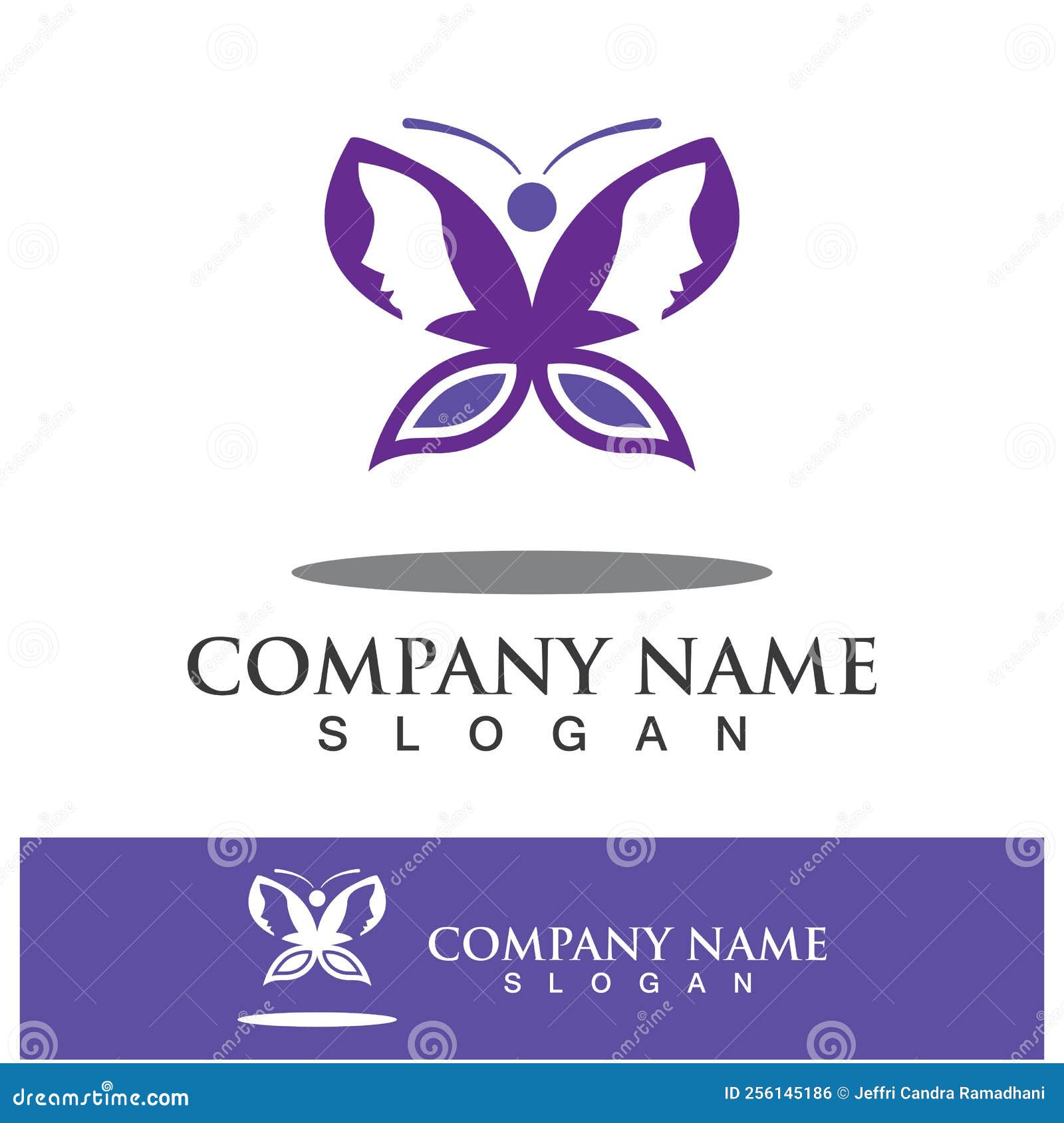 Butterfly Logo Template Icon Design Stock Vector - Illustration of ...