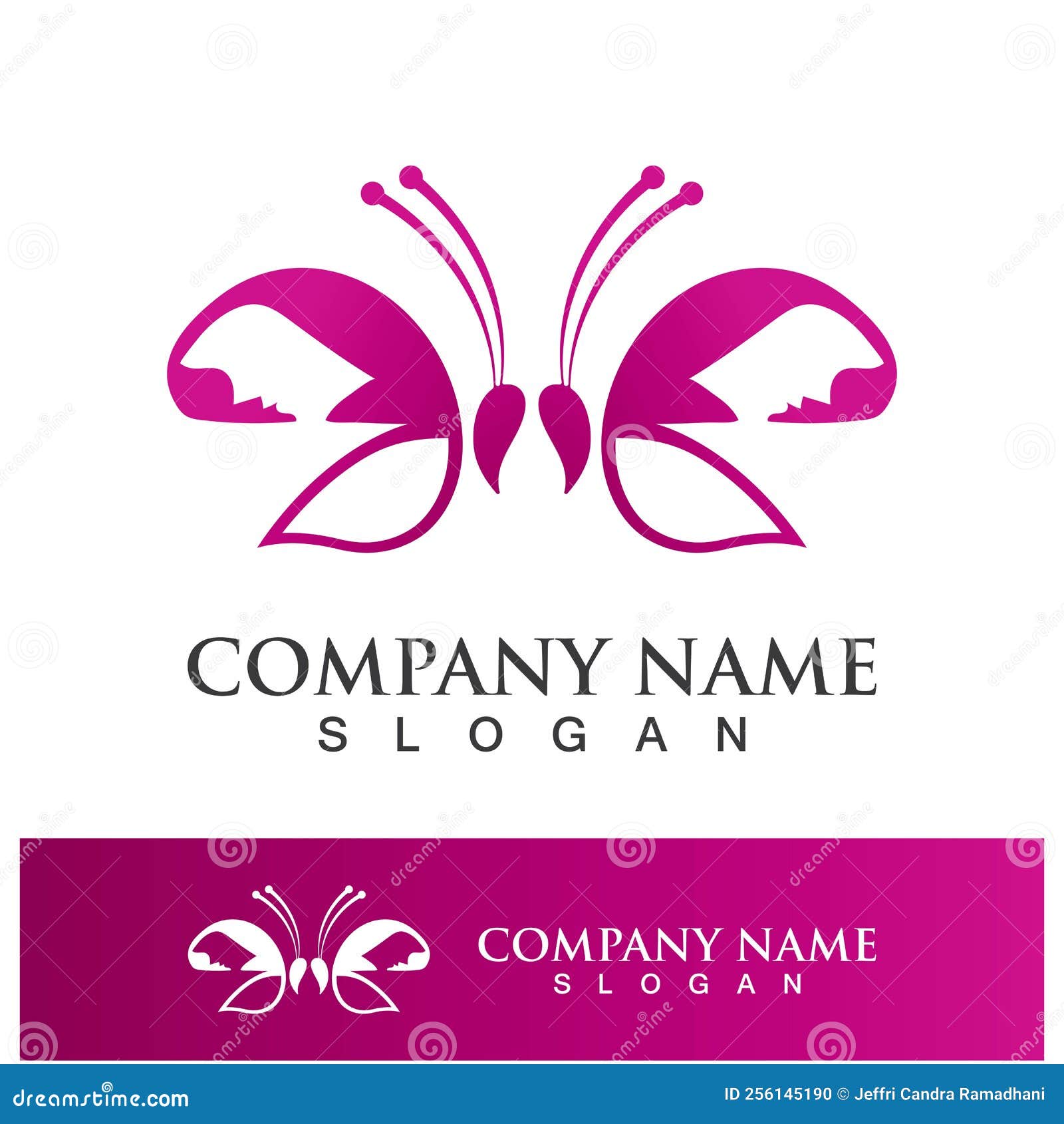 Butterfly Logo Template Icon Design Stock Vector - Illustration of ...
