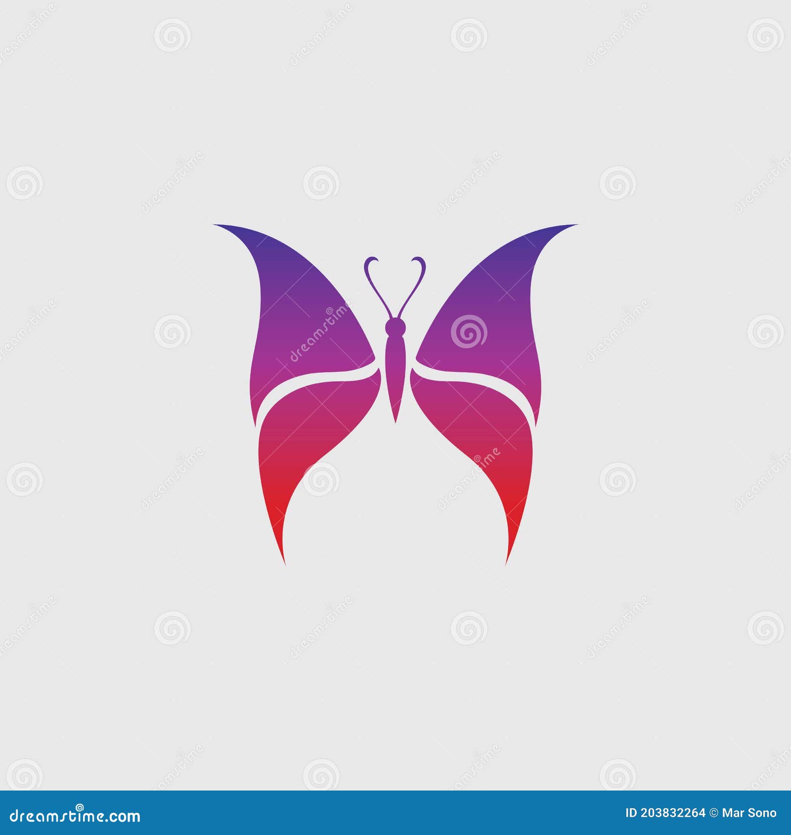 Butterfly Logo Vector Design Icon and Symbol Stock Vector ...