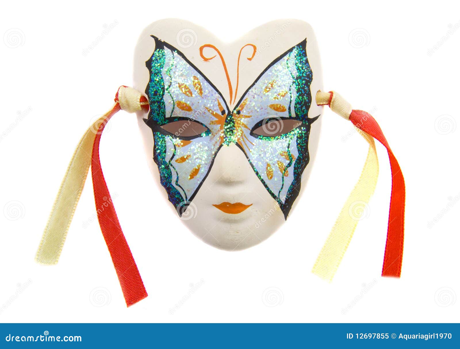 Butterfly mask stock image. Image of actress, butterfly - 12697855