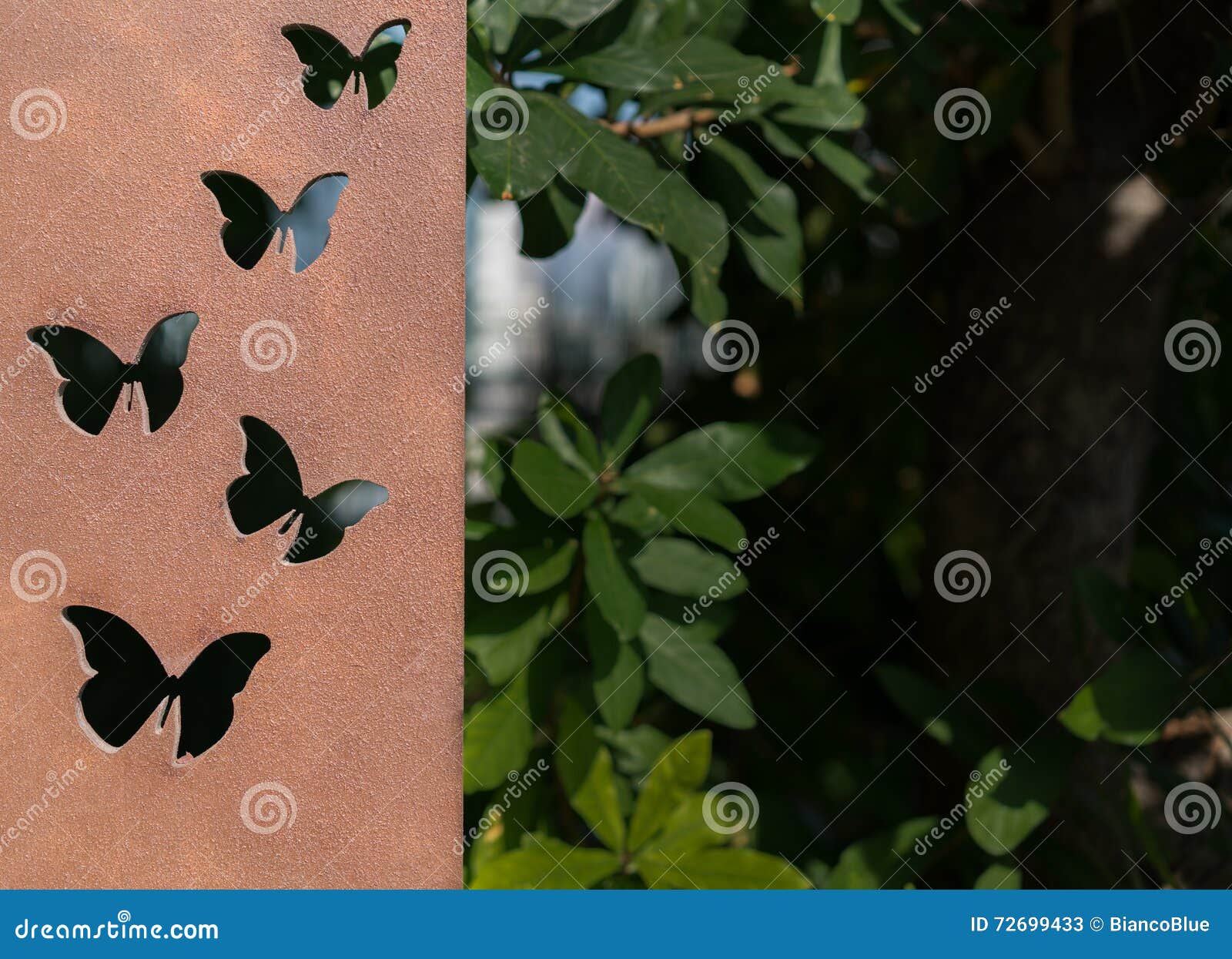 Butterfly Metal Work. Cast Iron Plate with Artistic Butterly Shape ...