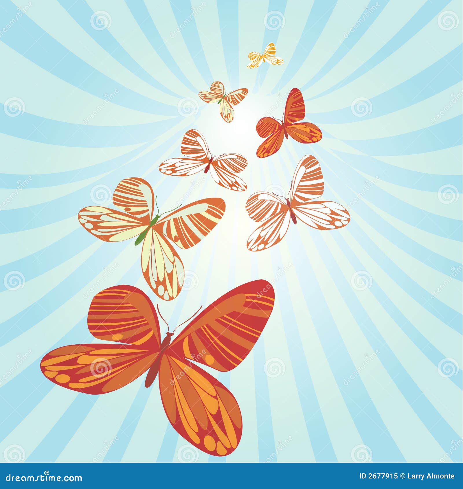 Butterfly Migration stock vector. Illustration of clip - 2677915 Butterfly Migration stock vector. Illustration of clip - 2677915