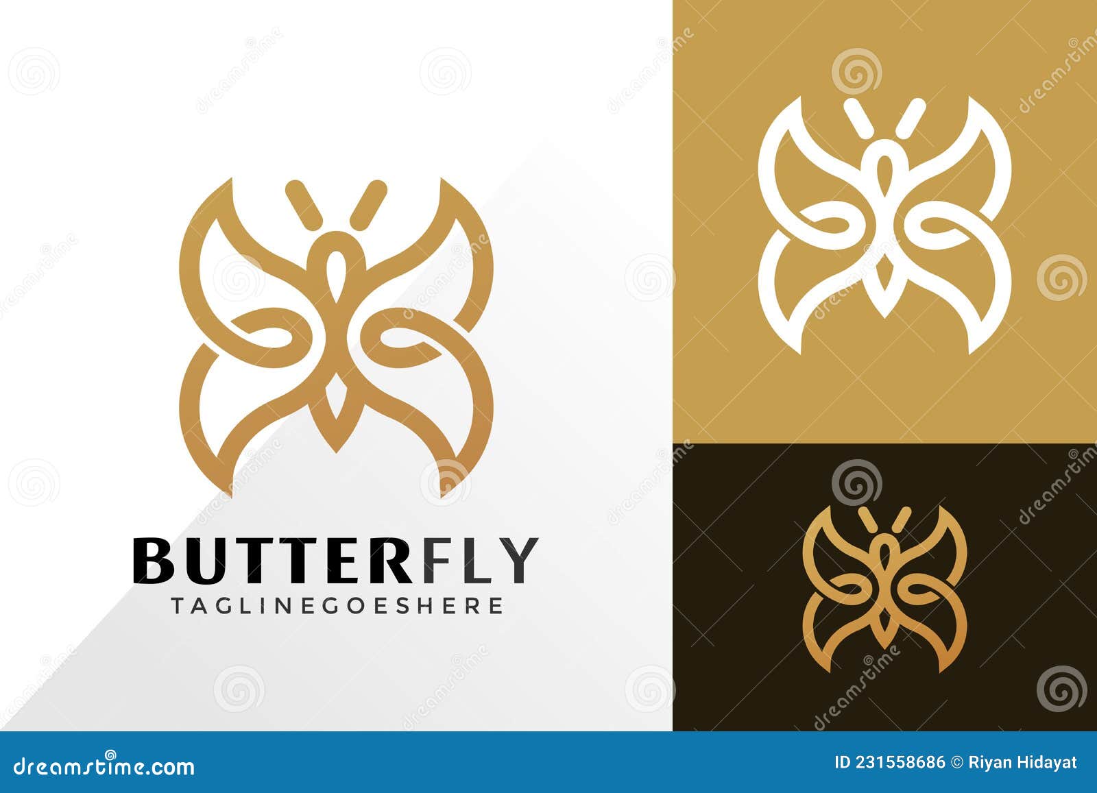 Butterfly Modern Logo Vector Design, Creative Logos Designs Concept for ...