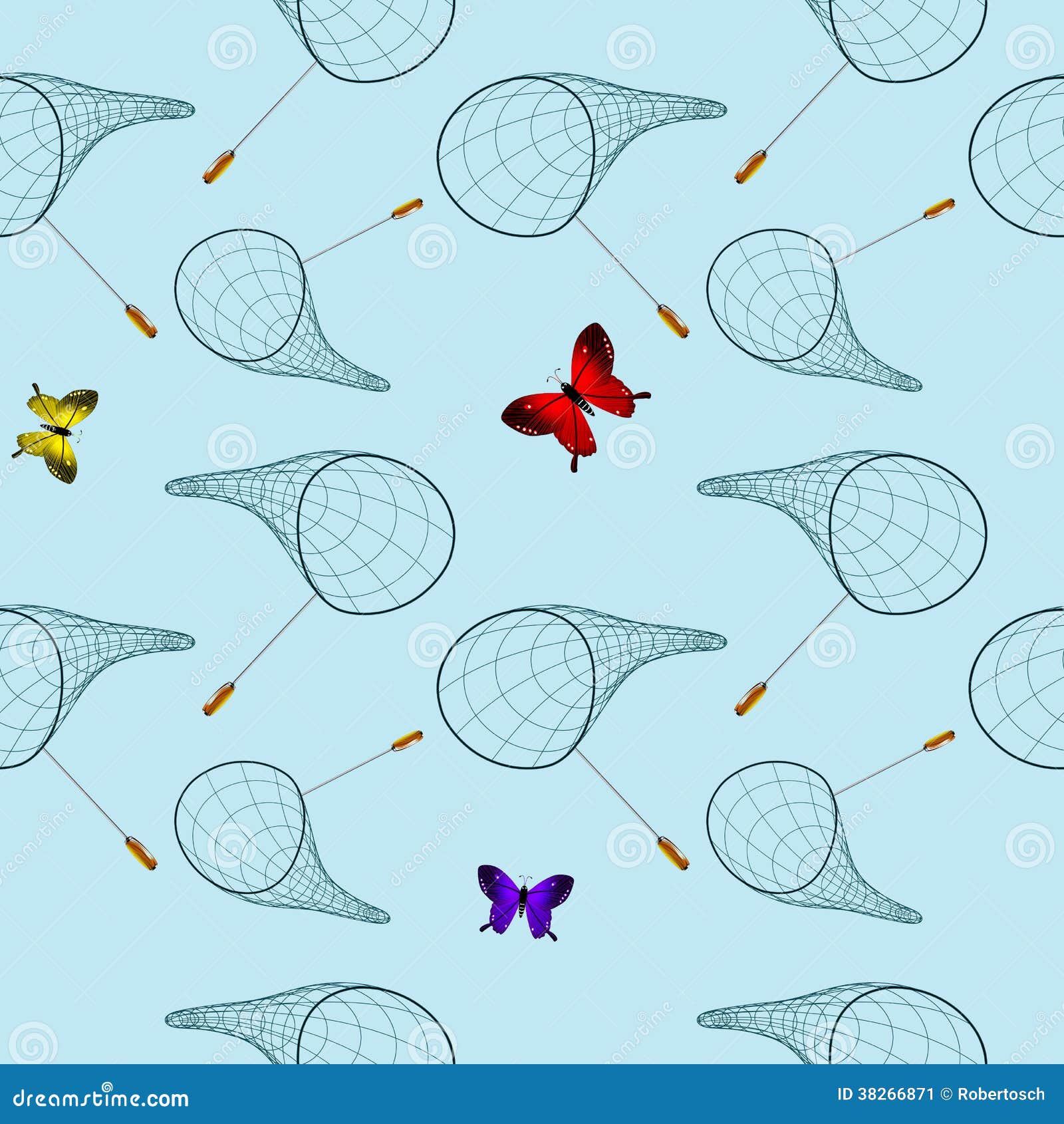 Butterfly net pattern stock vector. Illustration of insect - 38266871