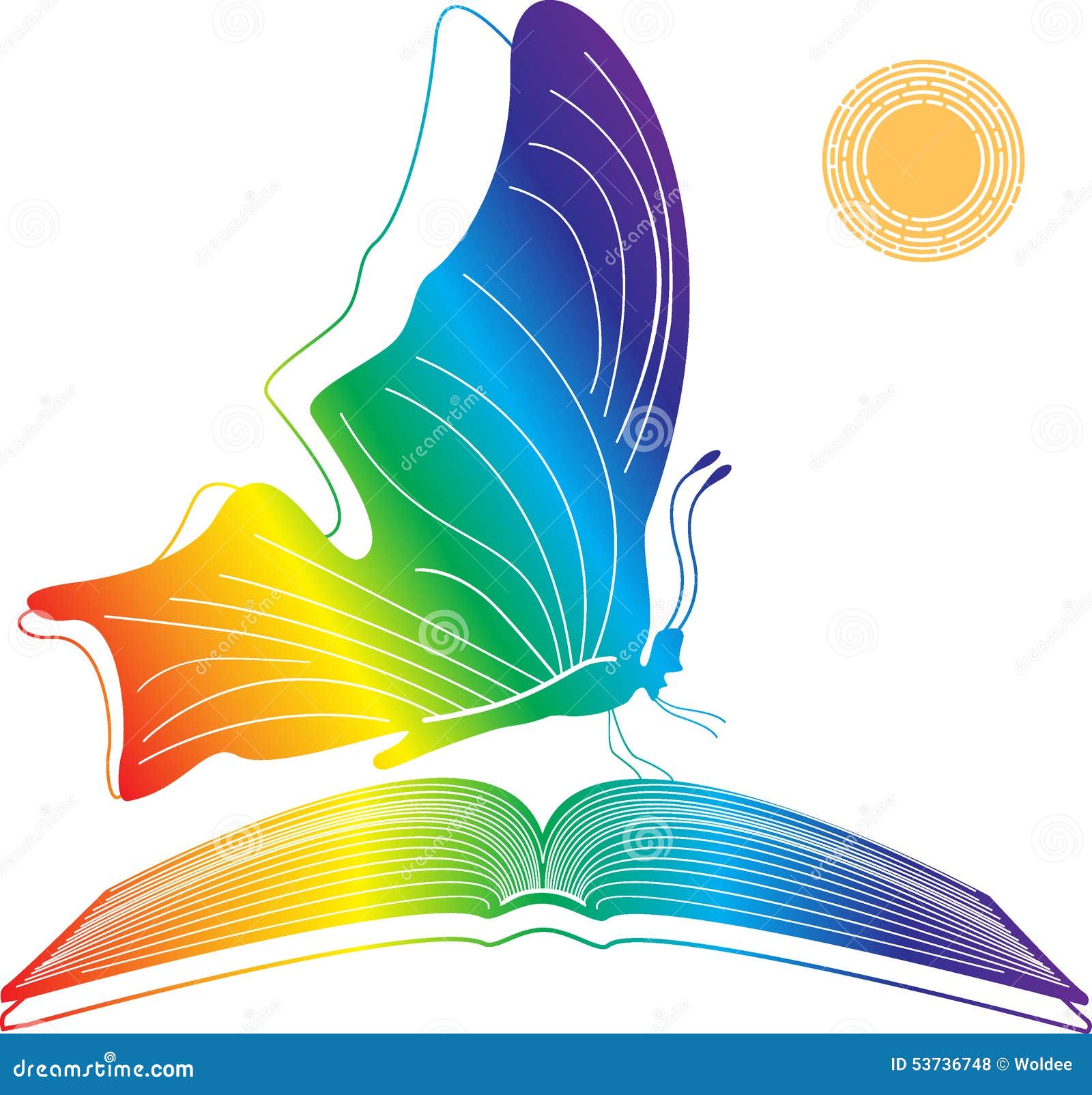 Reading Rainbow Butterfly