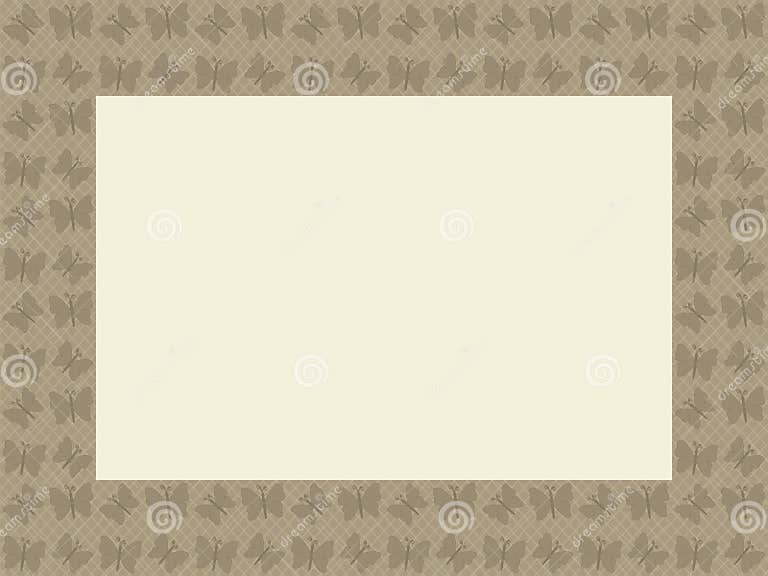 Butterfly Rectangular Frame Stock Vector - Illustration of garden ...