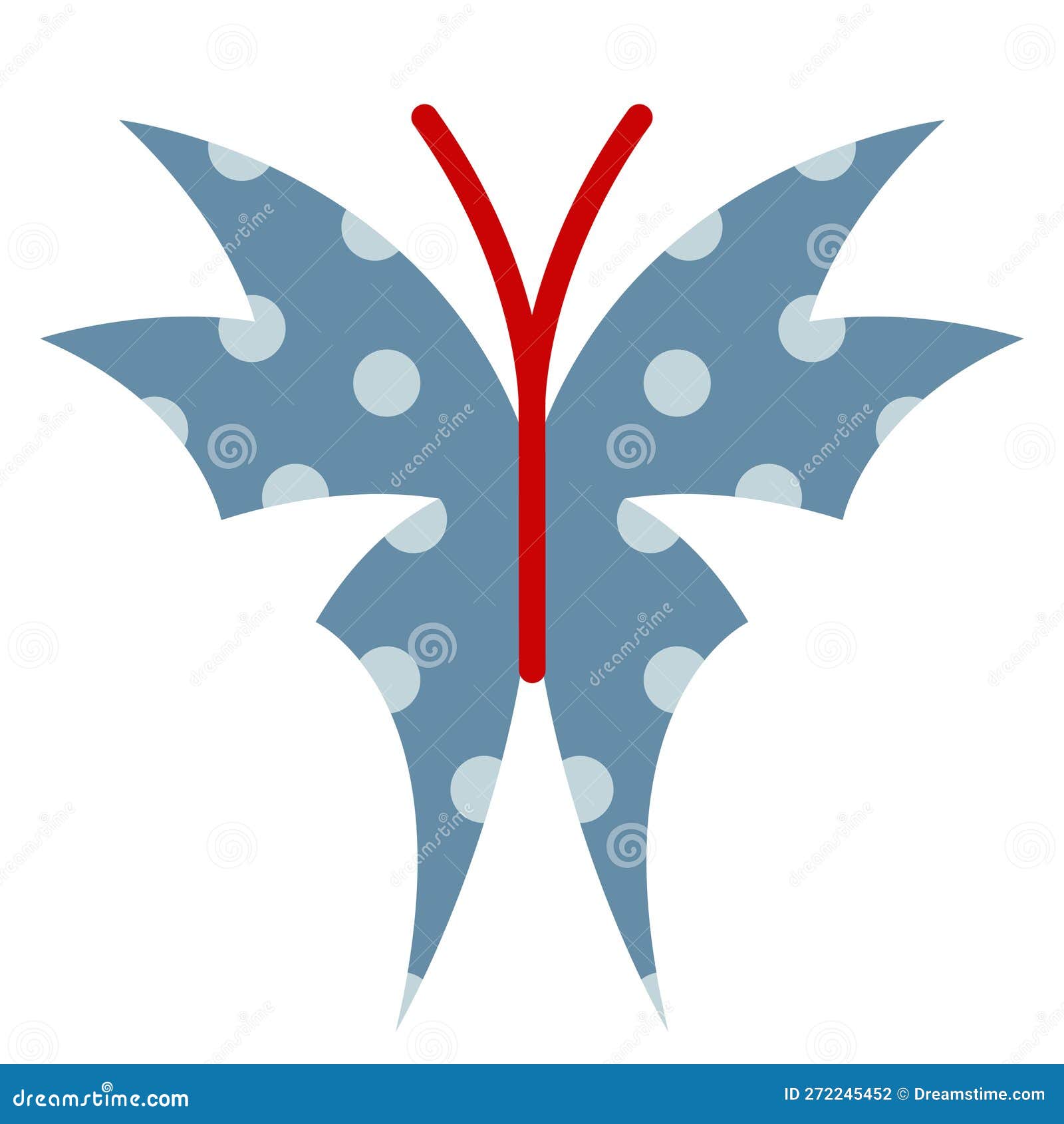 Butterfly with Round Patterns. Stock Vector - Illustration of design ...