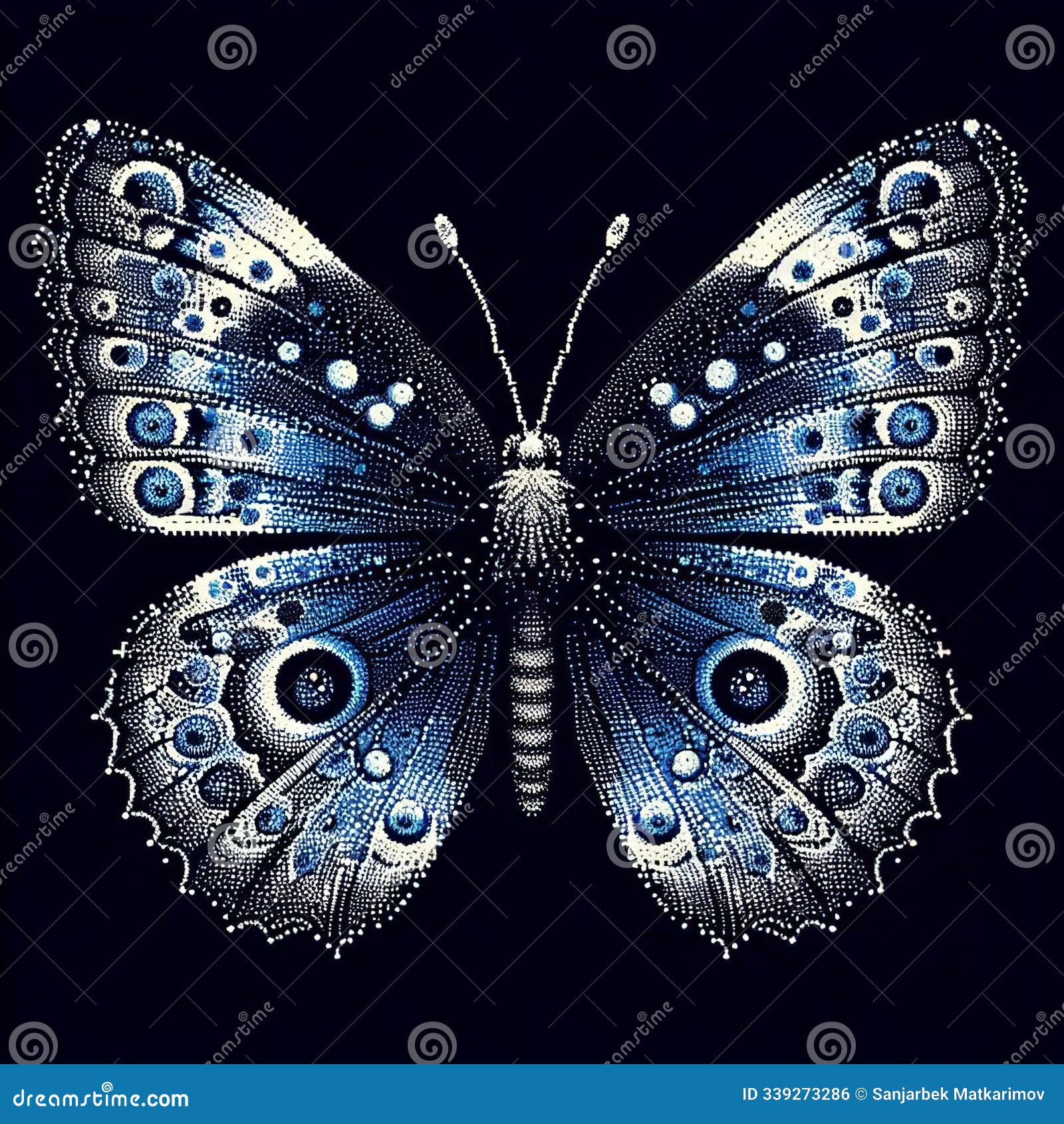 Butterfly S Wings in ASCII Art ASCII Stock Illustration - Illustration ...