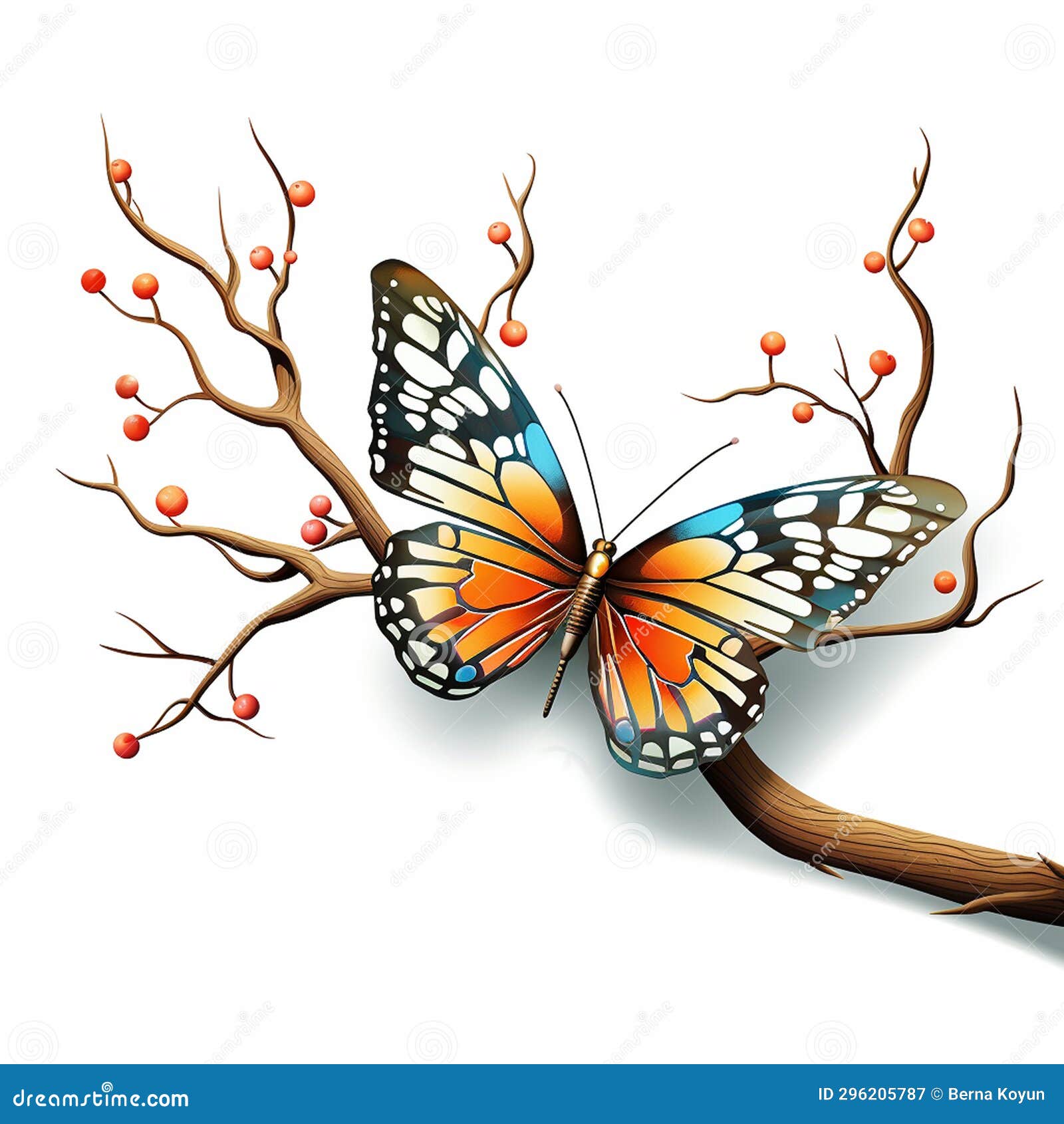 Butterfly science project stock illustration. Illustration of wing ...