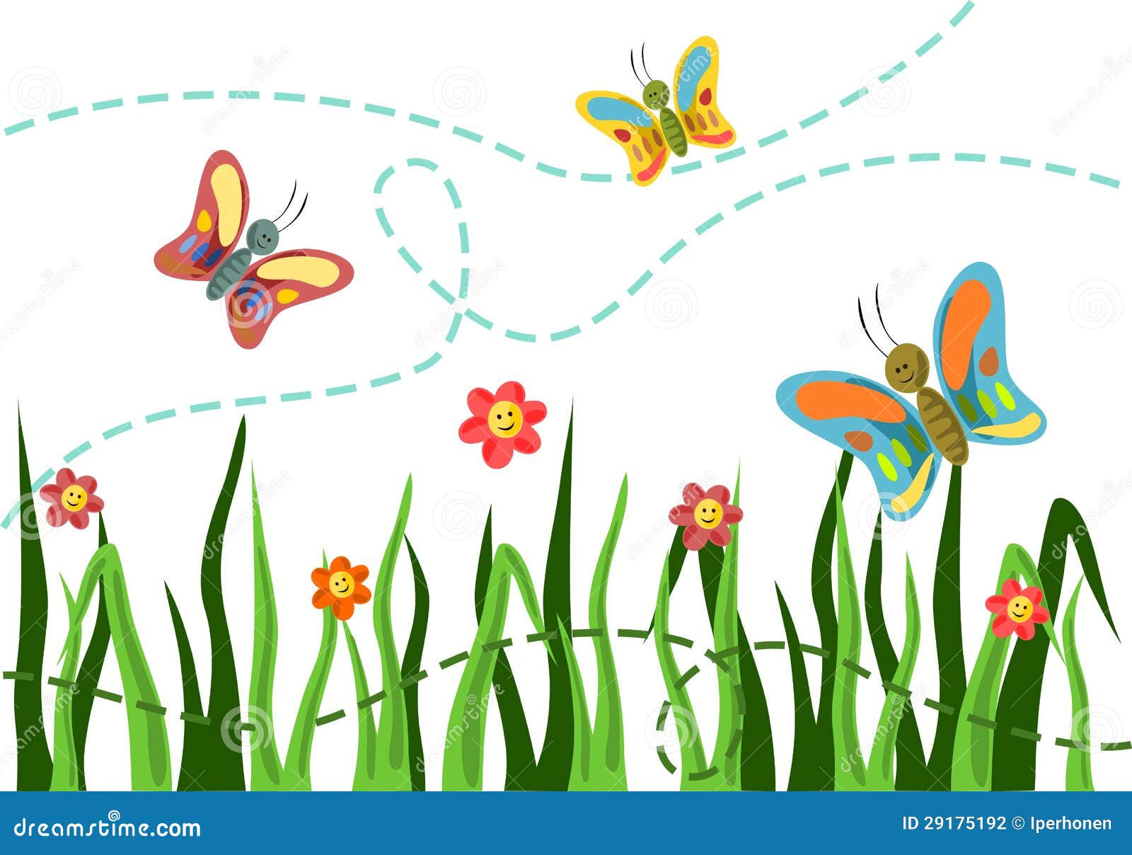 Butterfly smiles stock vector. Illustration of insect - 29175192