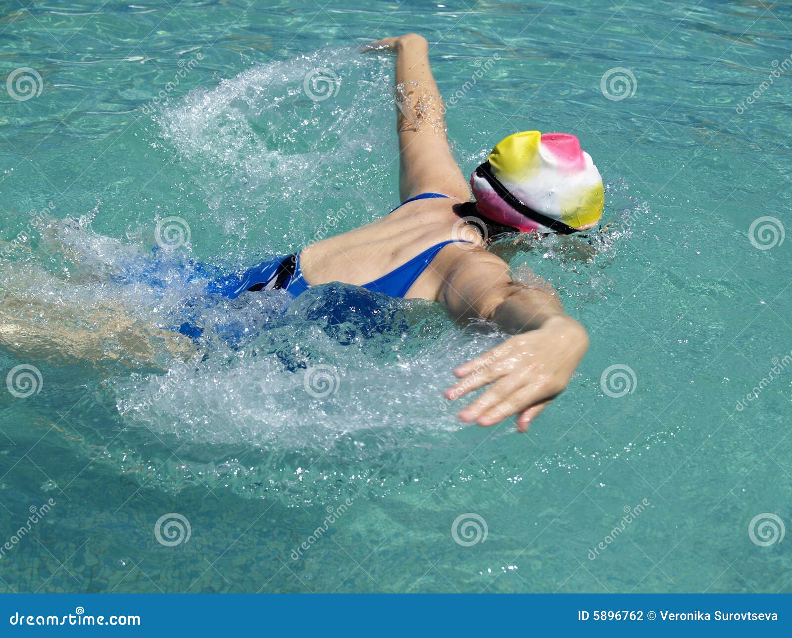Butterfly stroke upwards stock photo. Image of healthy - 5896762