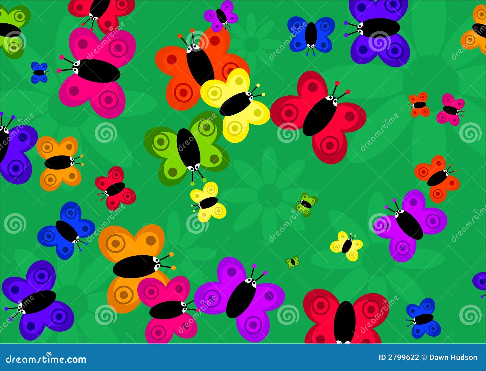 Butterfly swarm stock illustration. Illustration of butterflies - 2799622