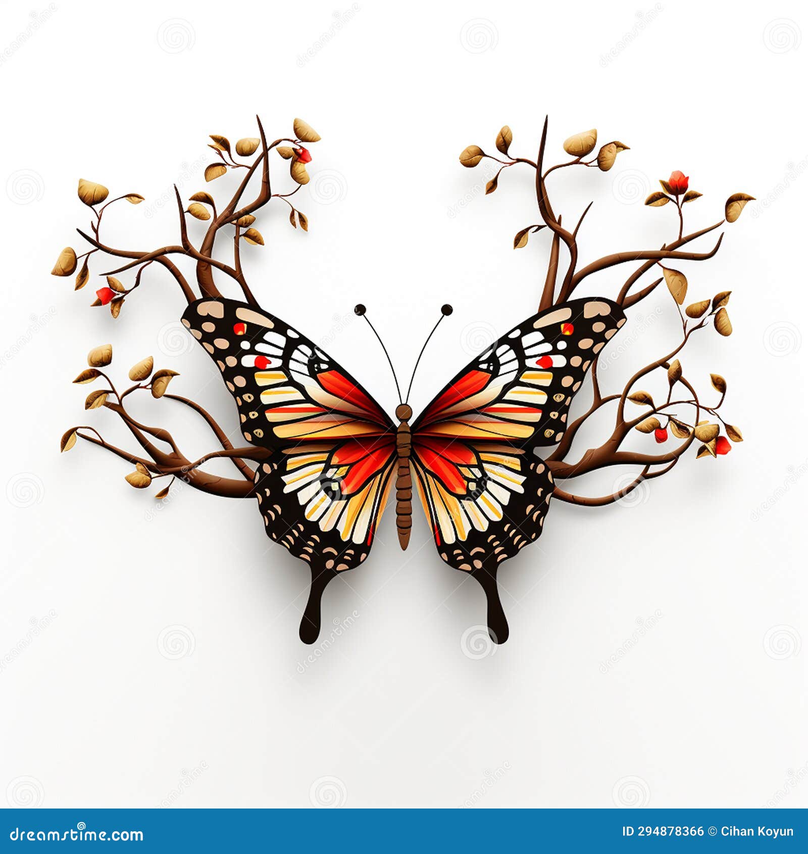 Butterfly Symbolism a Creature that Represents Many Things Stock ...