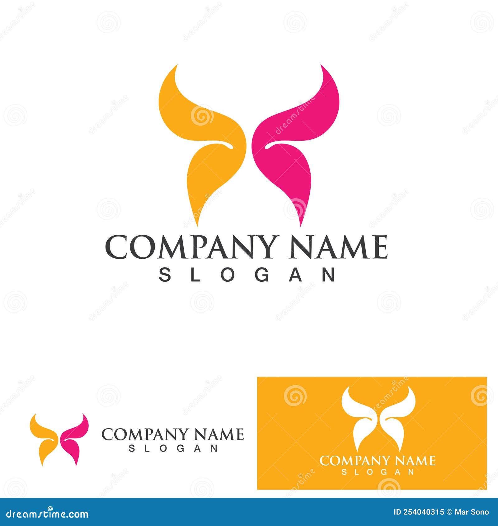 Butterfly Wing Logo Vector Icon Design Stock Illustration ...