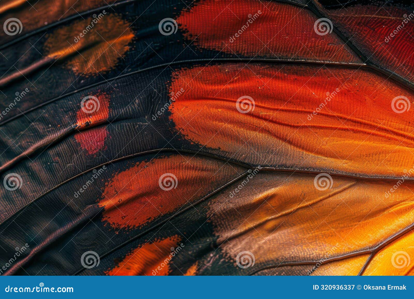 Butterfly Wing Texture Background, Insect Wings Macro Pattern ...