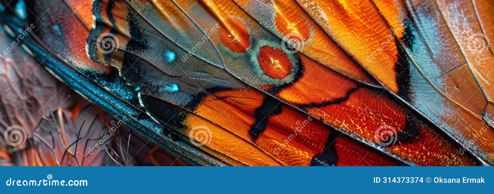 Butterfly Wing Texture Background, Insect Wings Macro Pattern ...