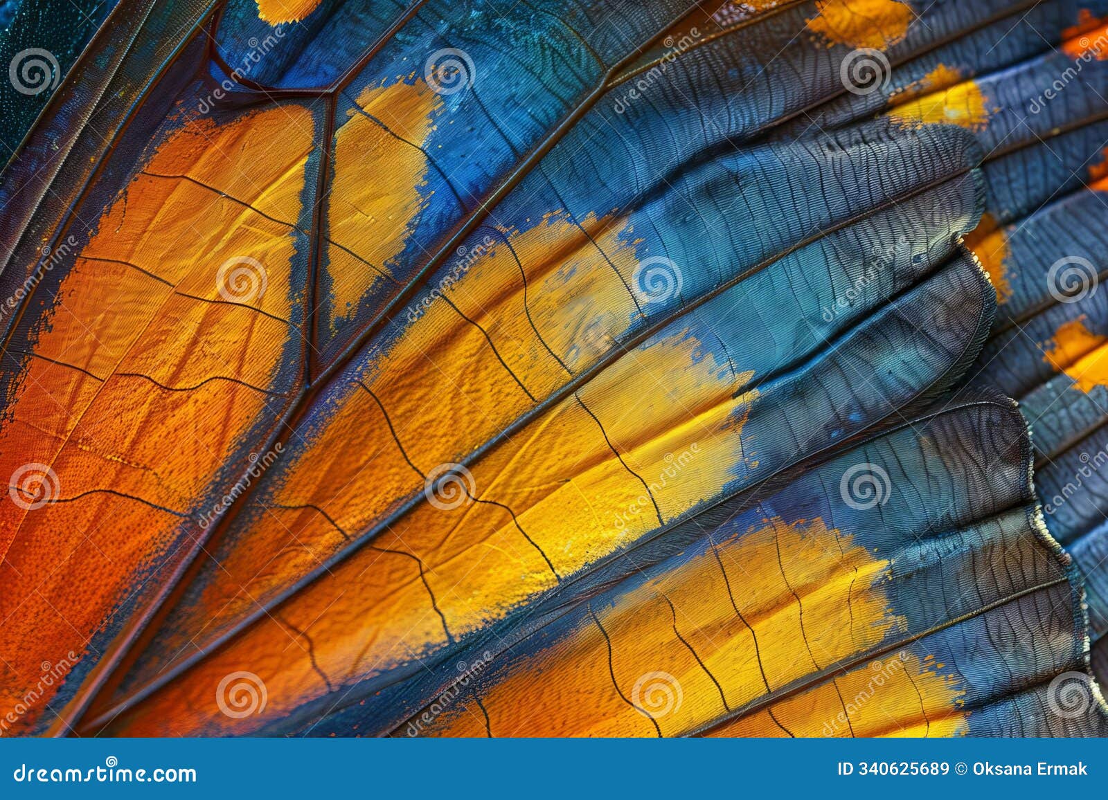 Butterfly Wing Texture Background, Insect Wings Macro Pattern ...