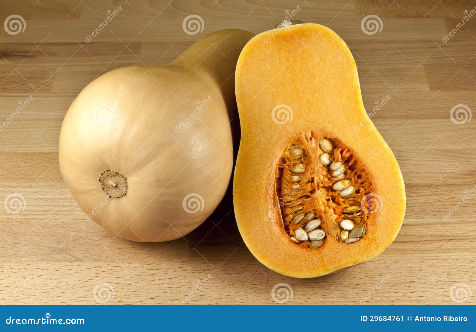 Butternut Pumpkin stock image. Image of food, squash - 29684761