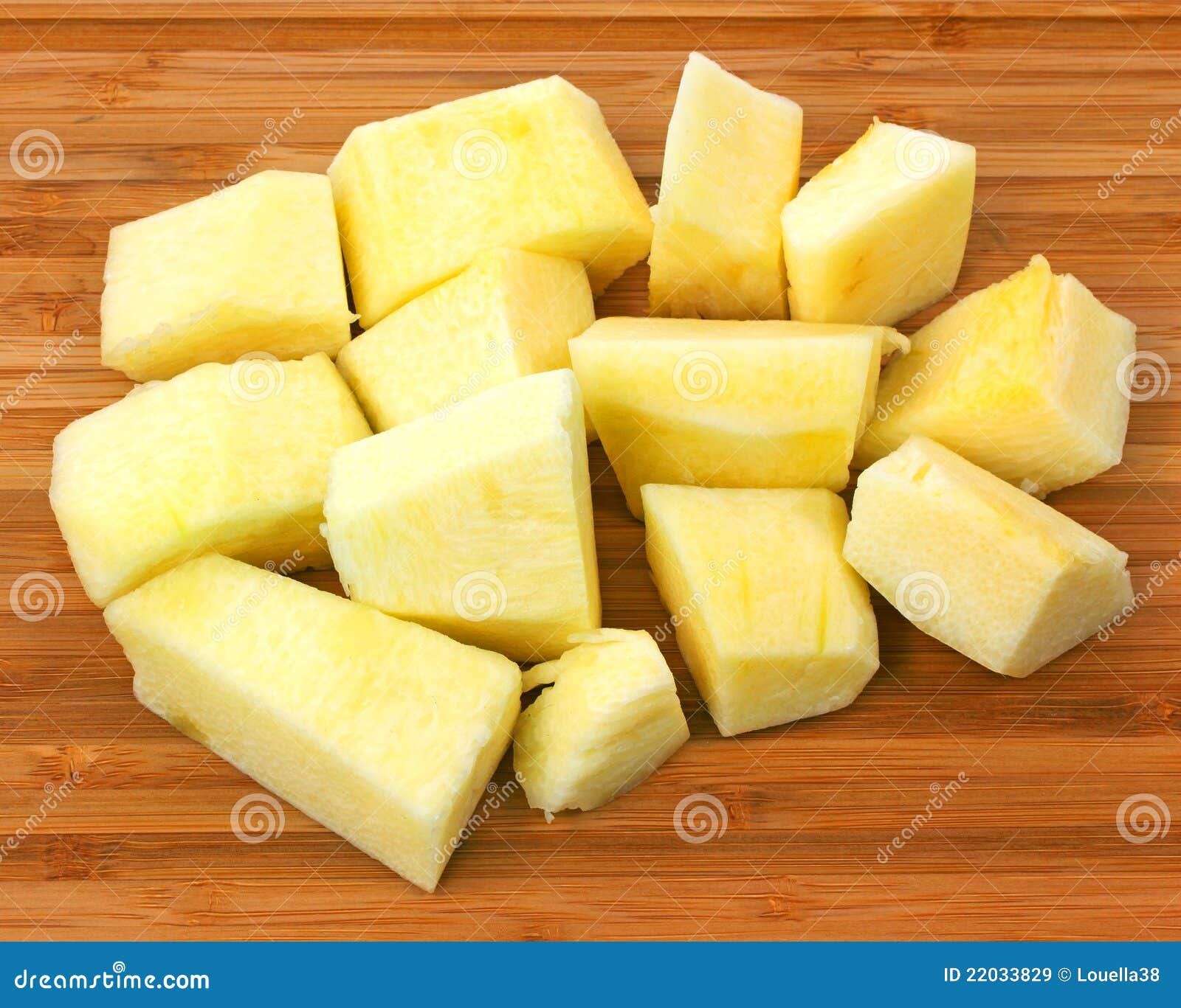 Butternut Squash Chunks Cutting Board Stock Image - Image of healthy ...
