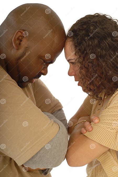 Butting heads stock photo. Image of dispute, casual, communication ...