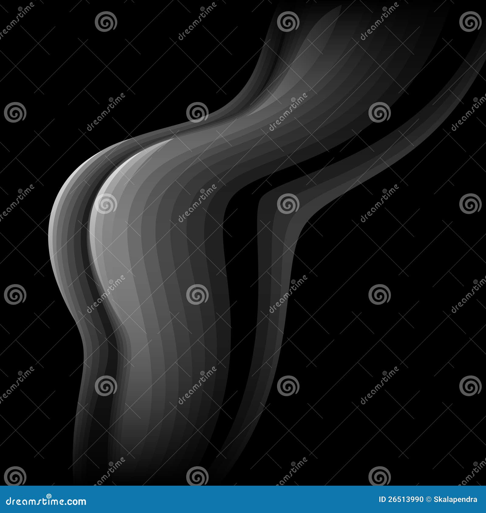 Buttocks stock vector. Illustration of beautiful, black - 26513990