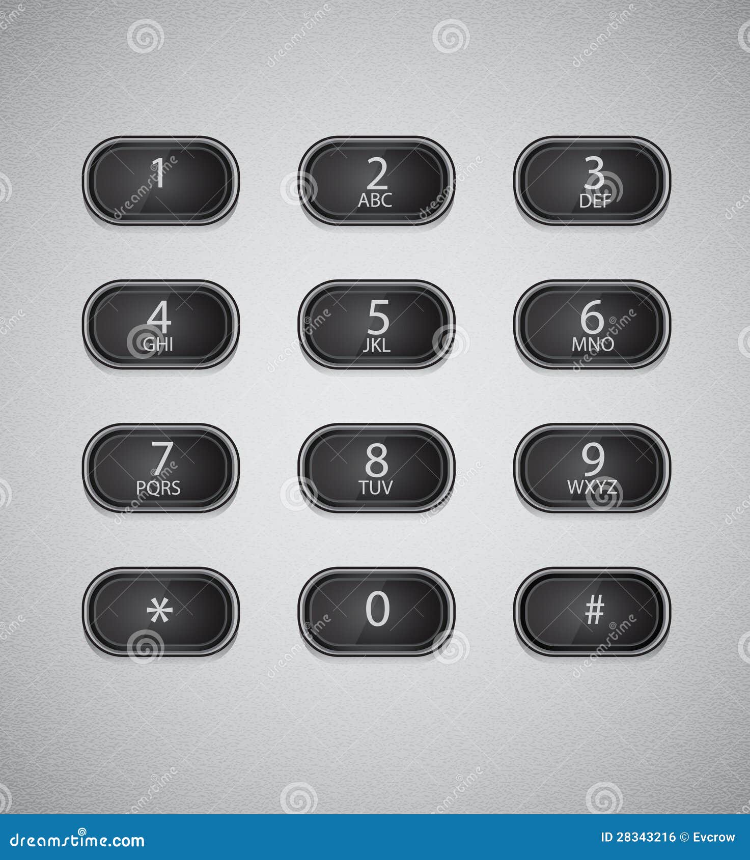 Button stock vector. Illustration of phone, button, network - 28343216