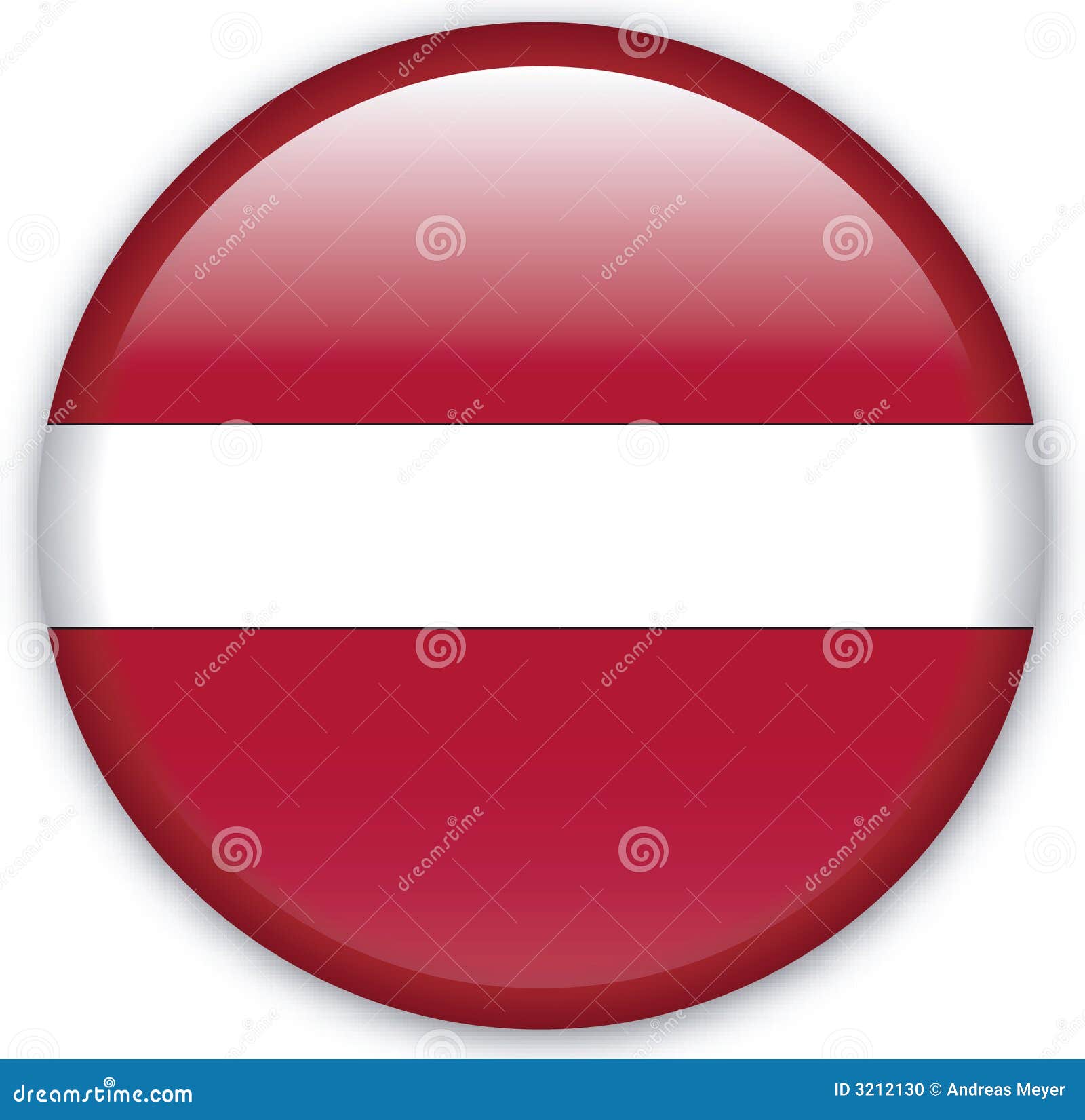 Button stock vector. Illustration of country, symbolic - 3212130