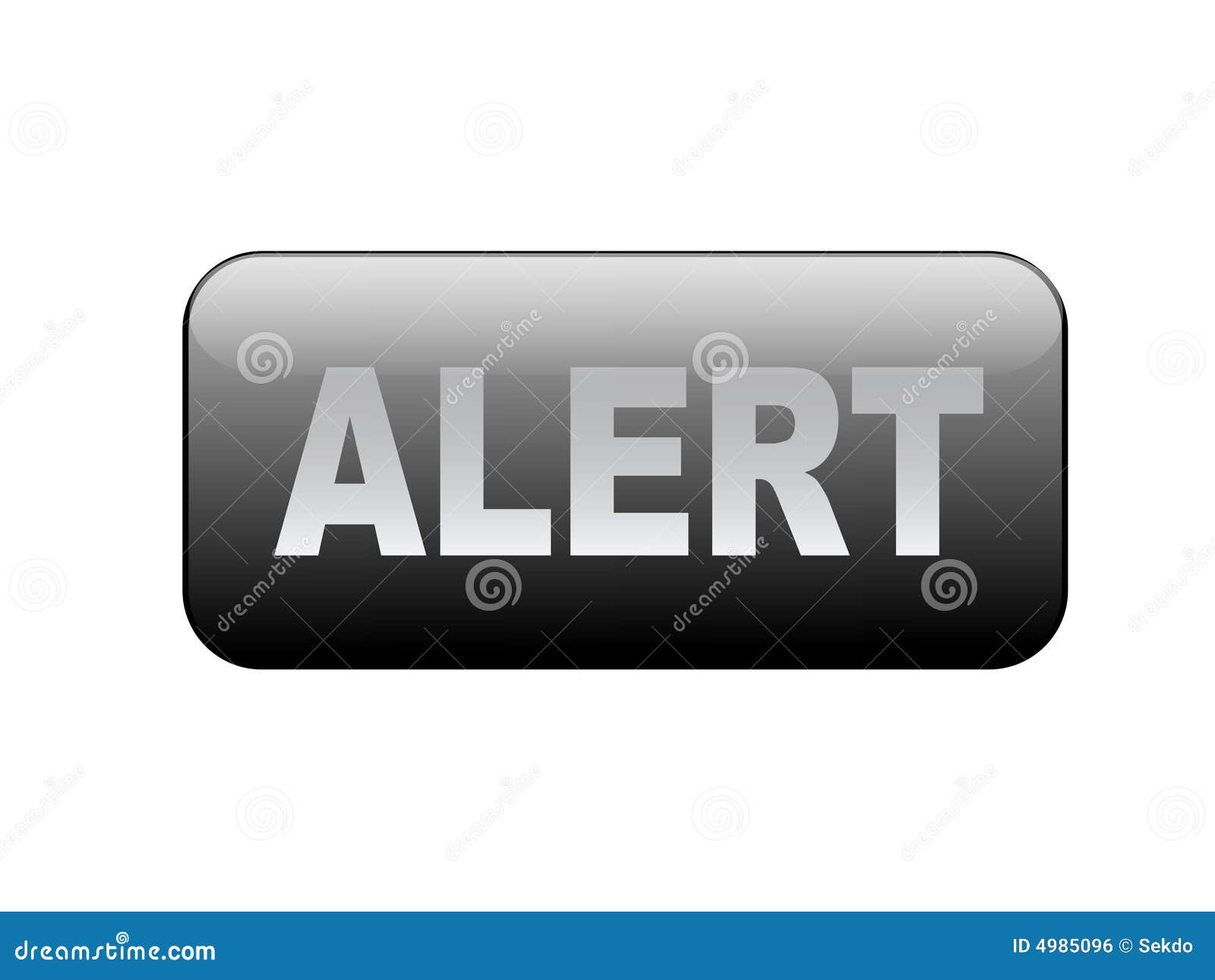 Button Alert stock illustration. Illustration of abstract - 4985096