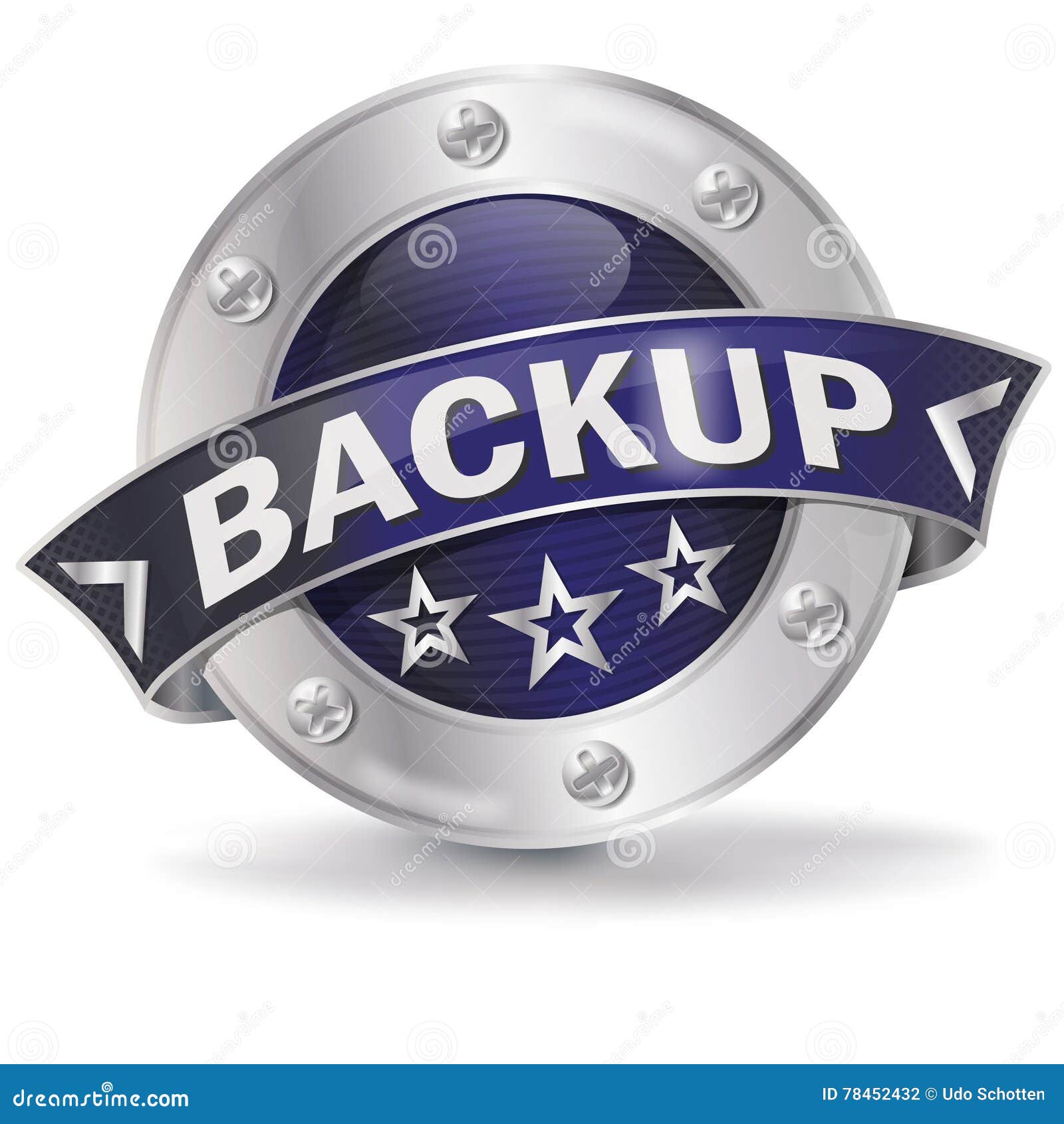 Button backup stock vector. Illustration of help, copy - 78452432