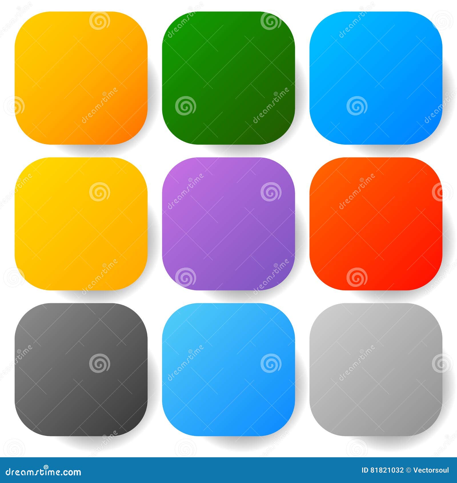 Button , Badge Backgrounds with Modern Smooth Colors Stock Vector ...