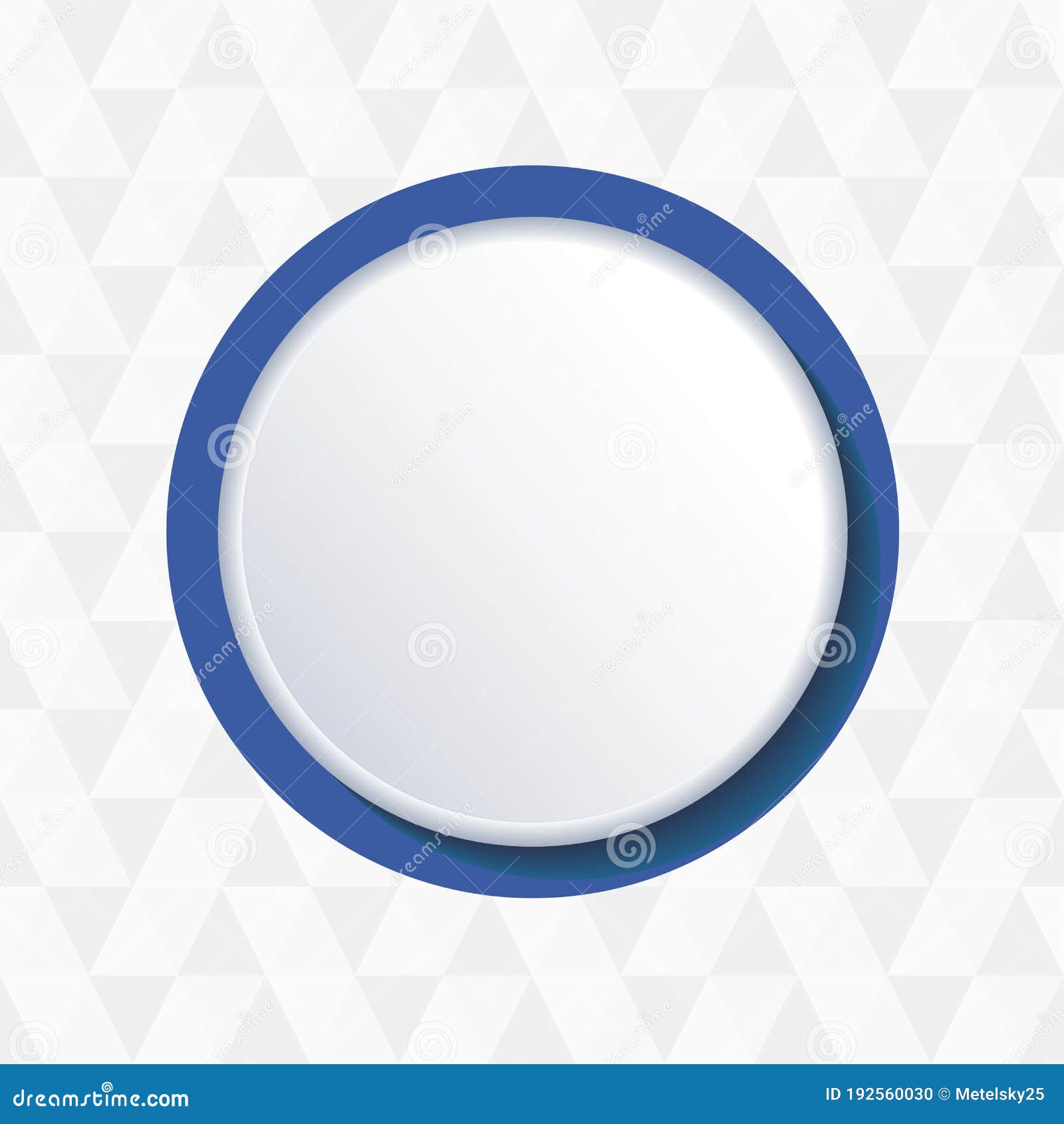 Button or Badge Template. Vector Illustration Stock Vector ...