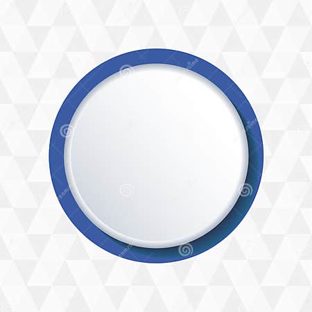 Button or Badge Template. Vector Illustration Stock Vector ...