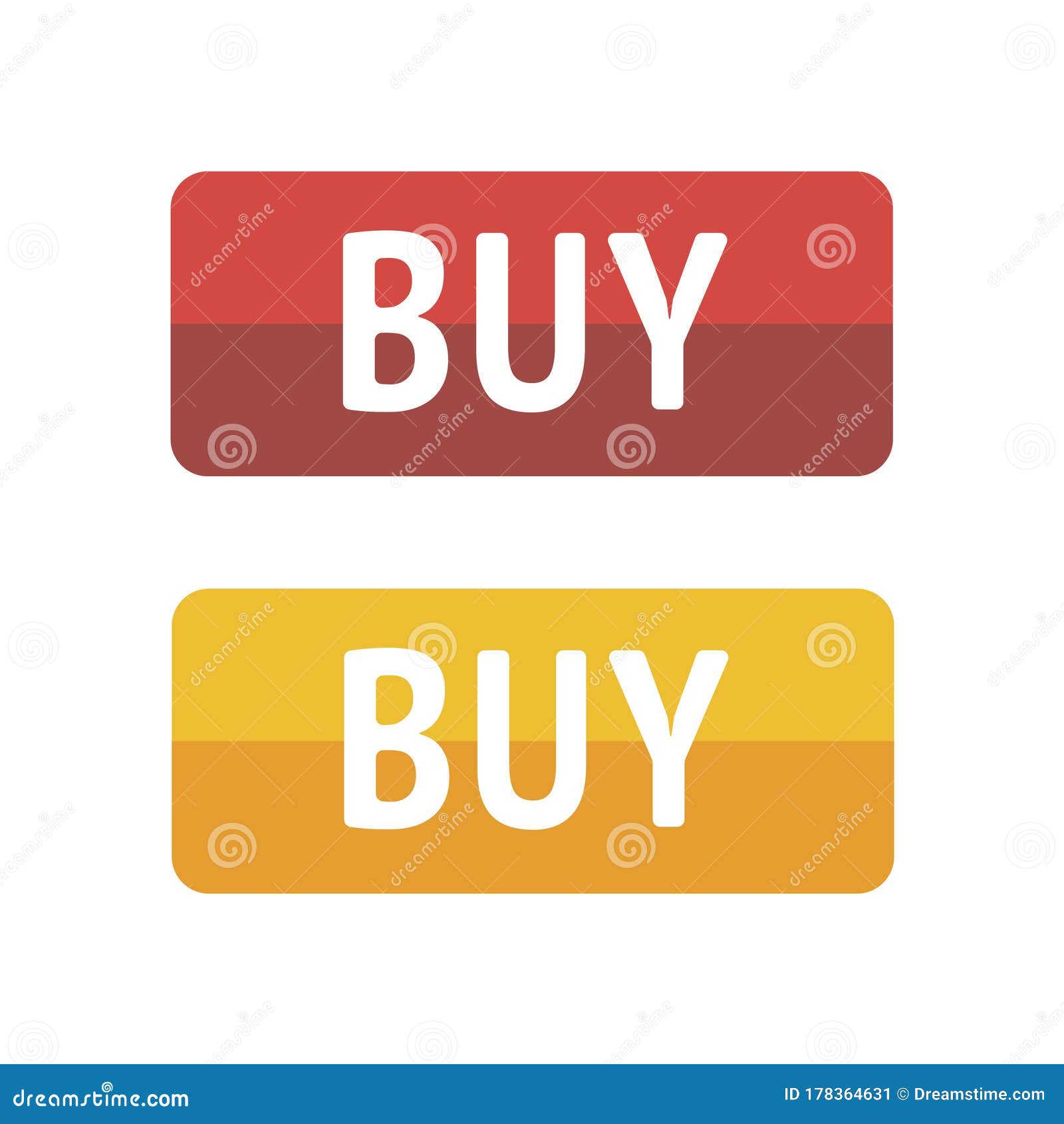Button Buy on White Background. Vector Illustration EPS 10. Stock ...