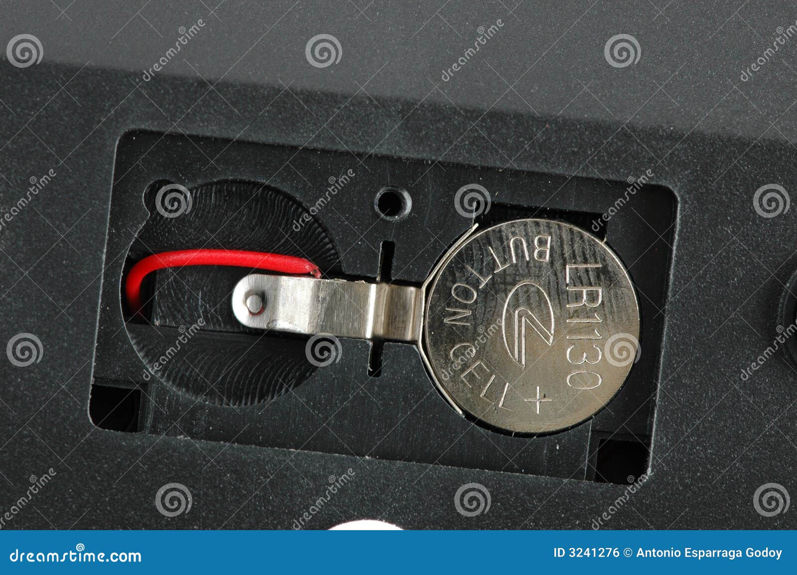 Button Cell Battery Royalty-Free Stock Image | CartoonDealer.com #3241276