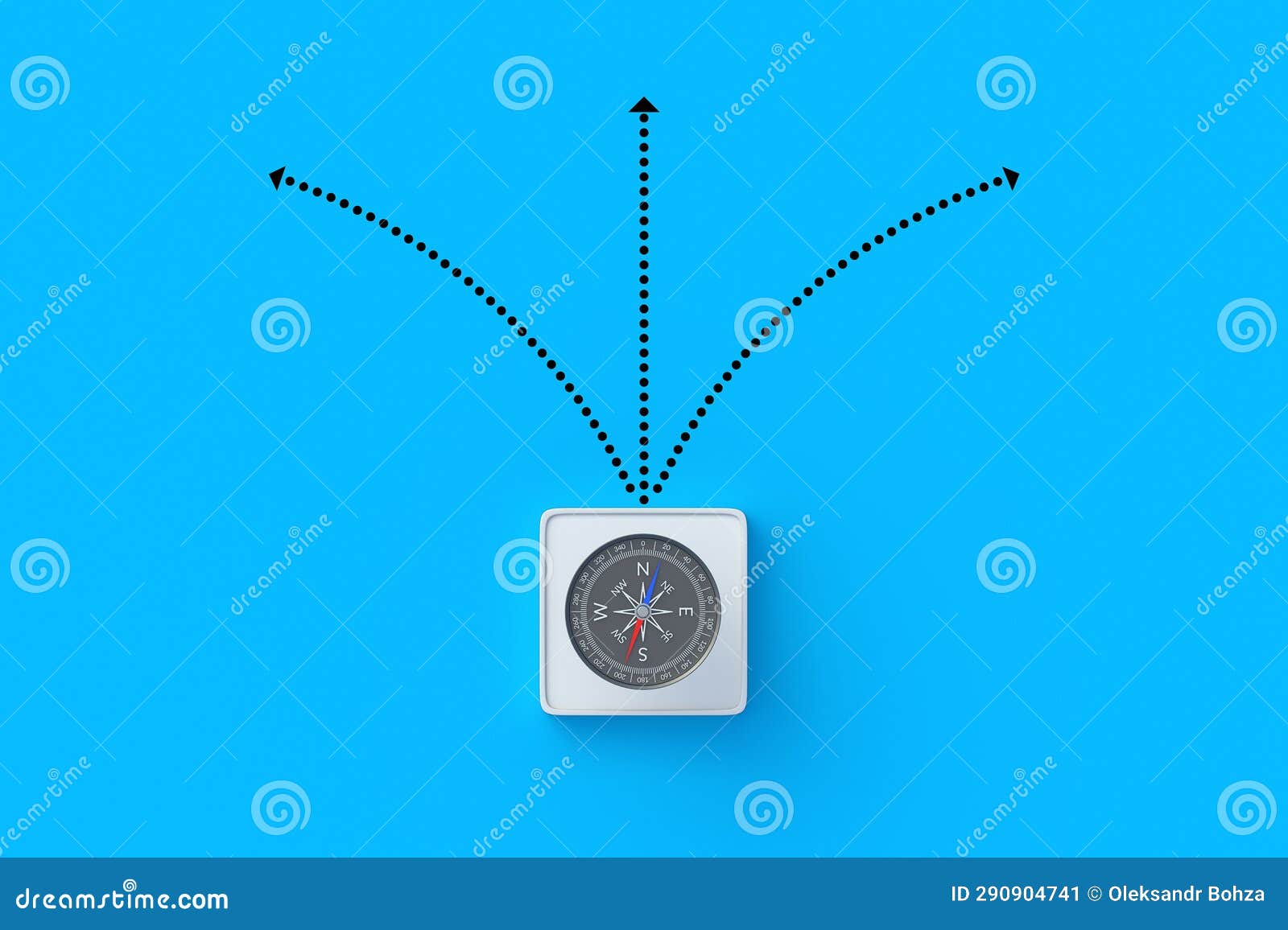 Button with Compass Near Arrows. Direction Selection Concept Stock ... Button with Compass Near Arrows. Direction Selection Concept Stock ...