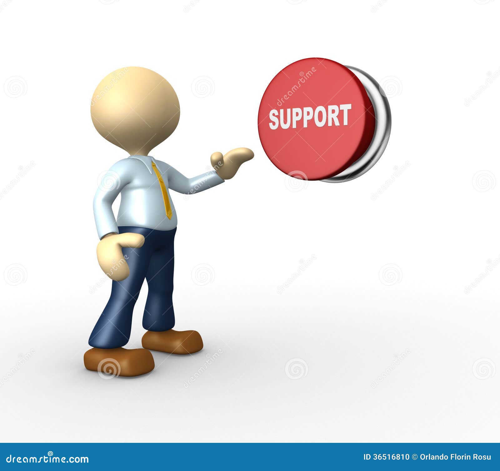Button stock illustration. Illustration of assistance - 36516810