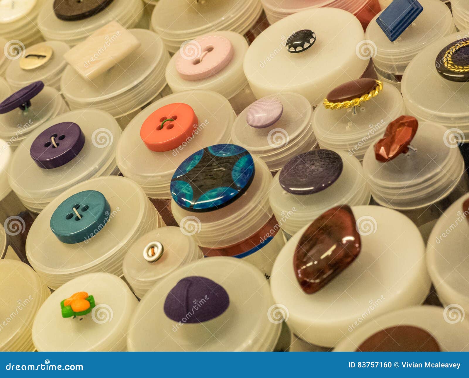 Button display stock photo. Image of trim, retail, mixture - 83757160