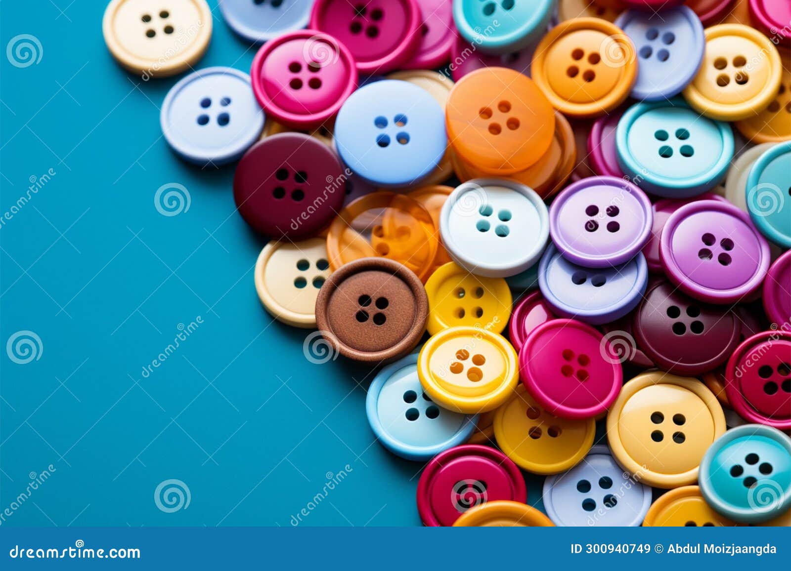 Button Diversity Multicolored Sewing Buttons, Perfect for Textile ...