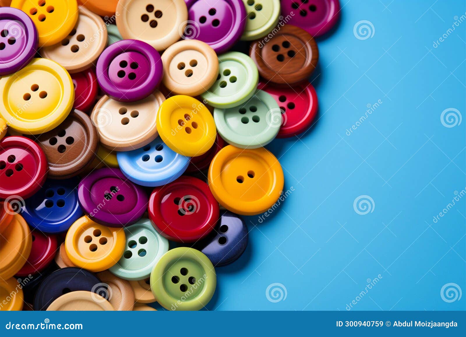 Button Diversity Multicolored Sewing Buttons, Perfect for Textile ...